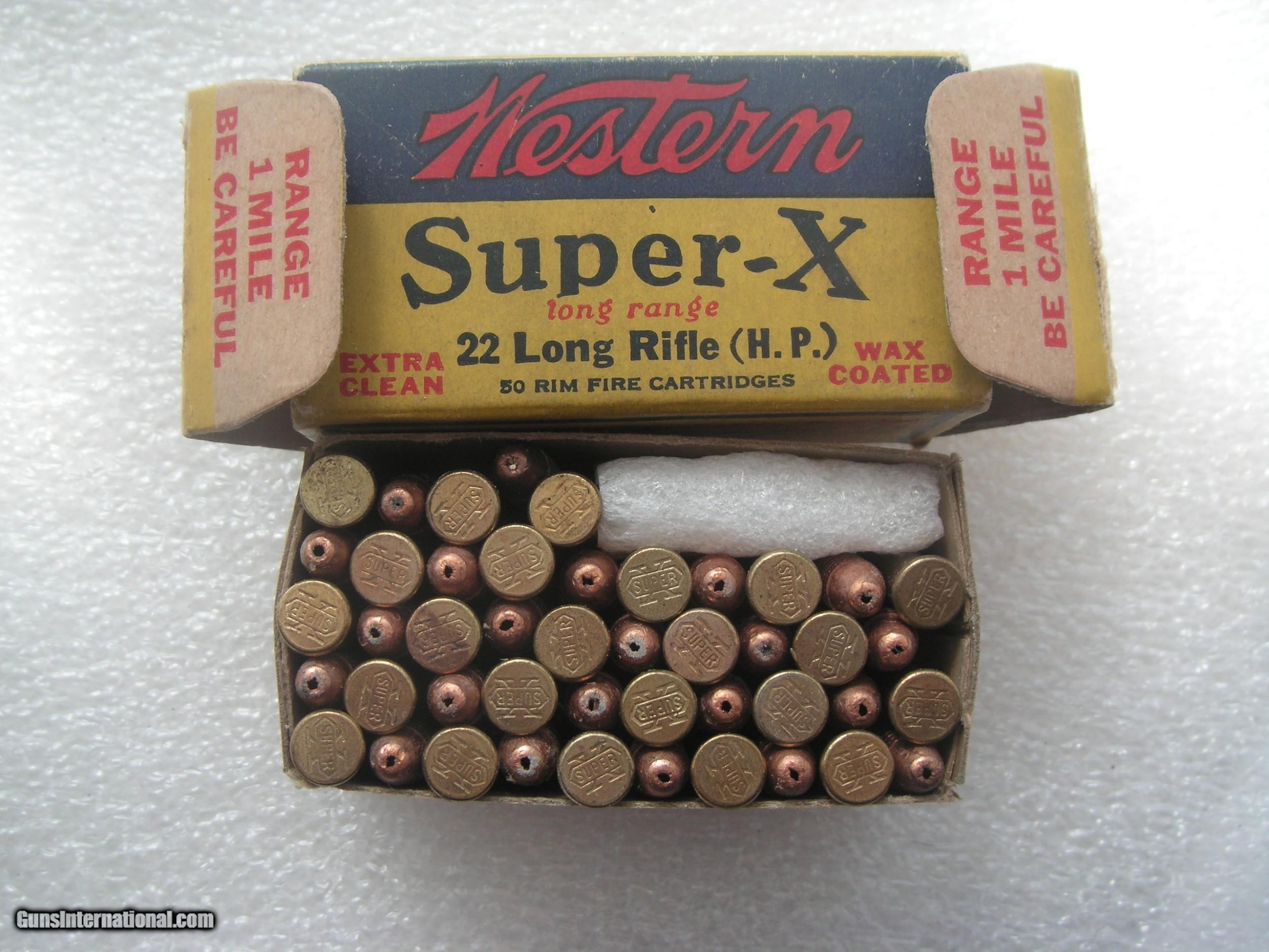AMERICAN VINTAGE CALIBER .22 SHOPT & .22 LONG RIFLE AMMO
