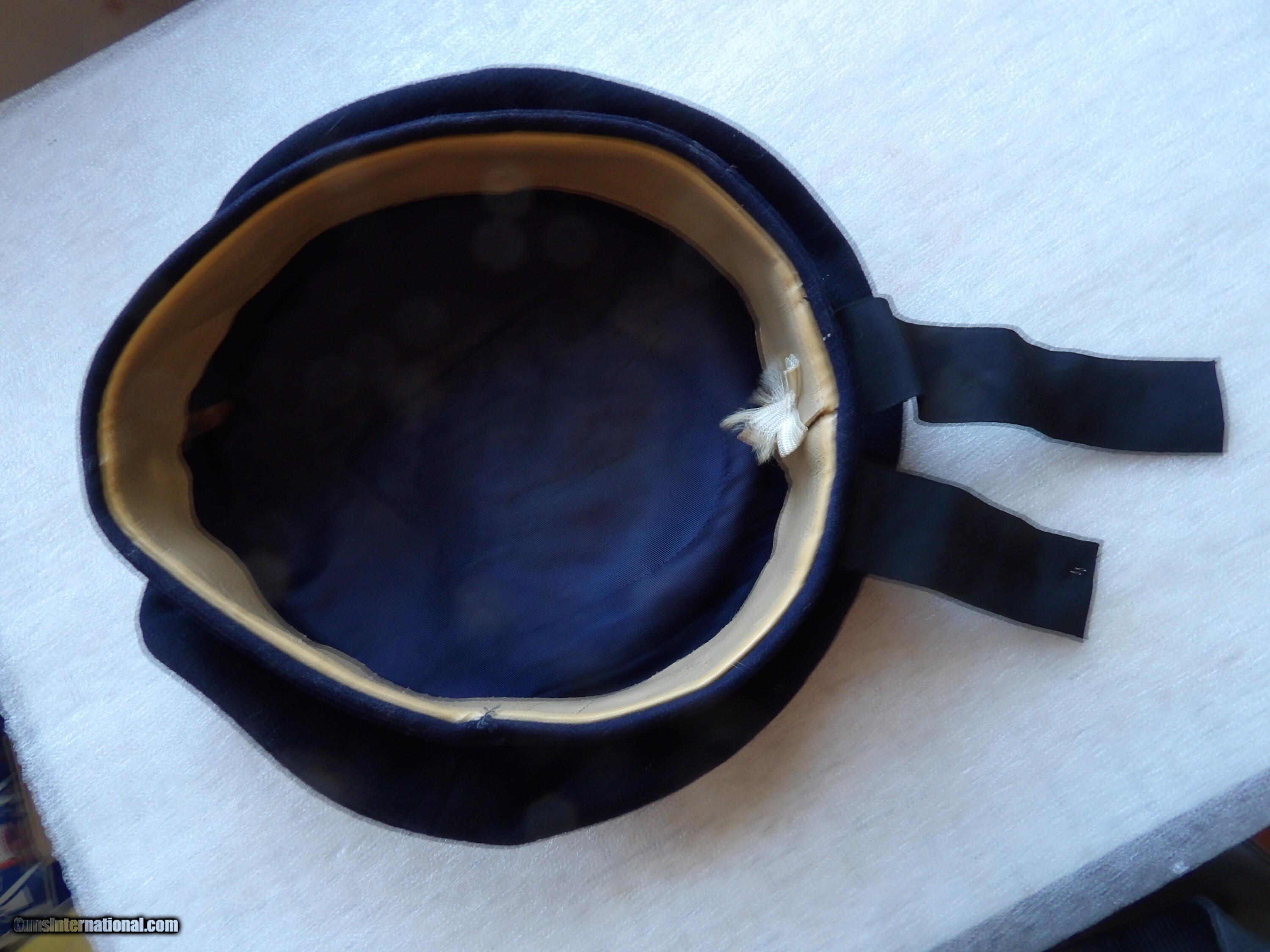 WWII GERMAN KRIEGSMARINE SAILOR'S CAP, ALSO KNOWN AS "DONALD DUCK" CAP ...