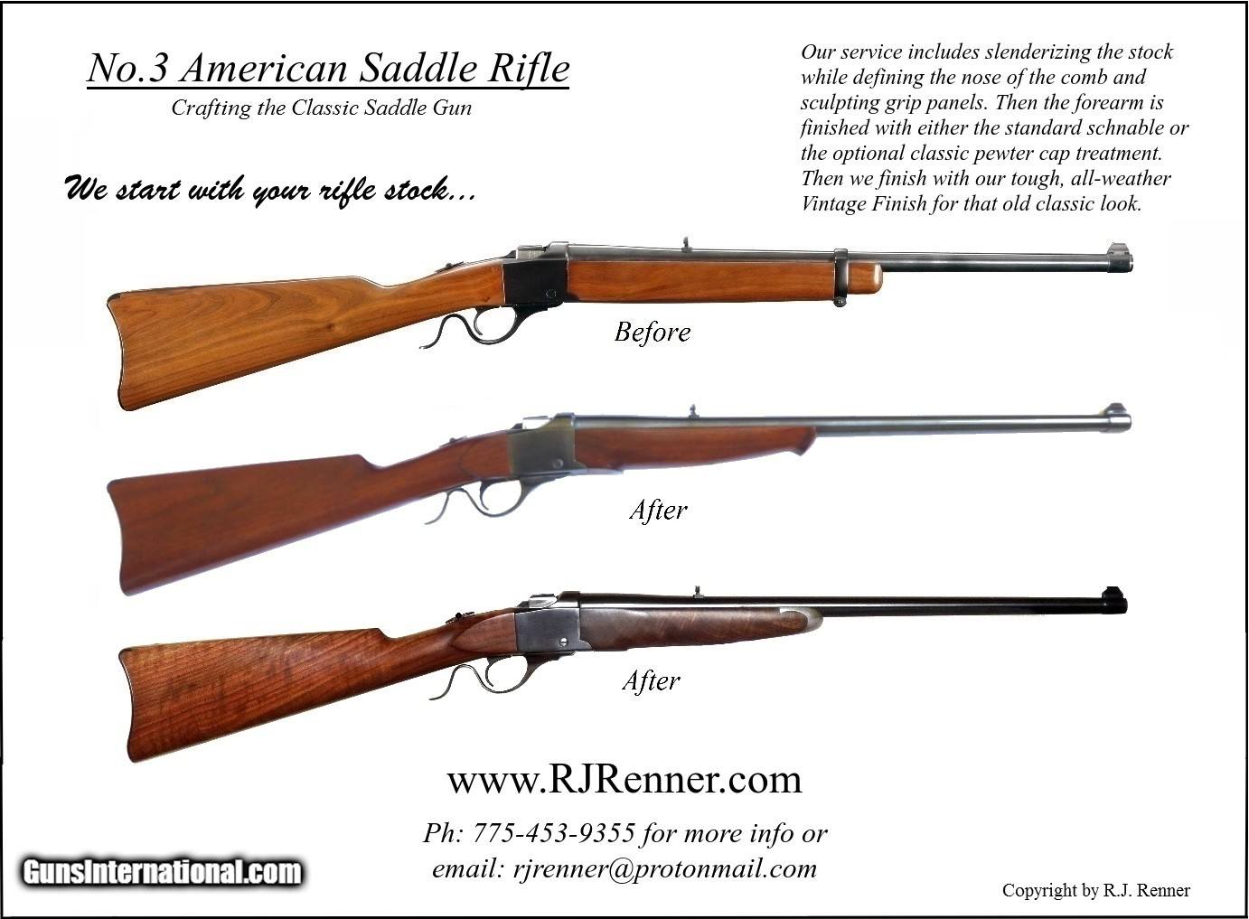 Ruger No.1 - African Light Rifle by R.J.Renner for sale
