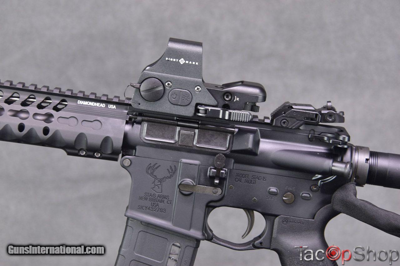 Stag Arms, Left Handed,Free Float Diamondhead Rail AR-15 .223/5.56mm