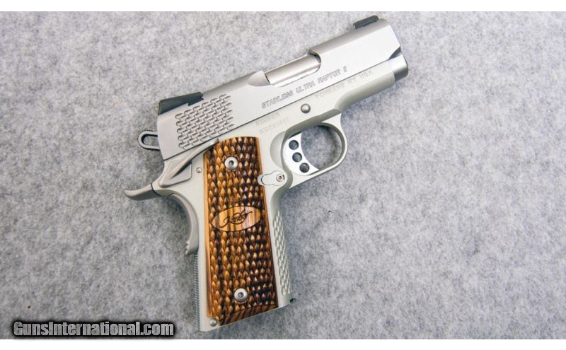Kimber ~ Ultra Raptor II ~ .45 ACP