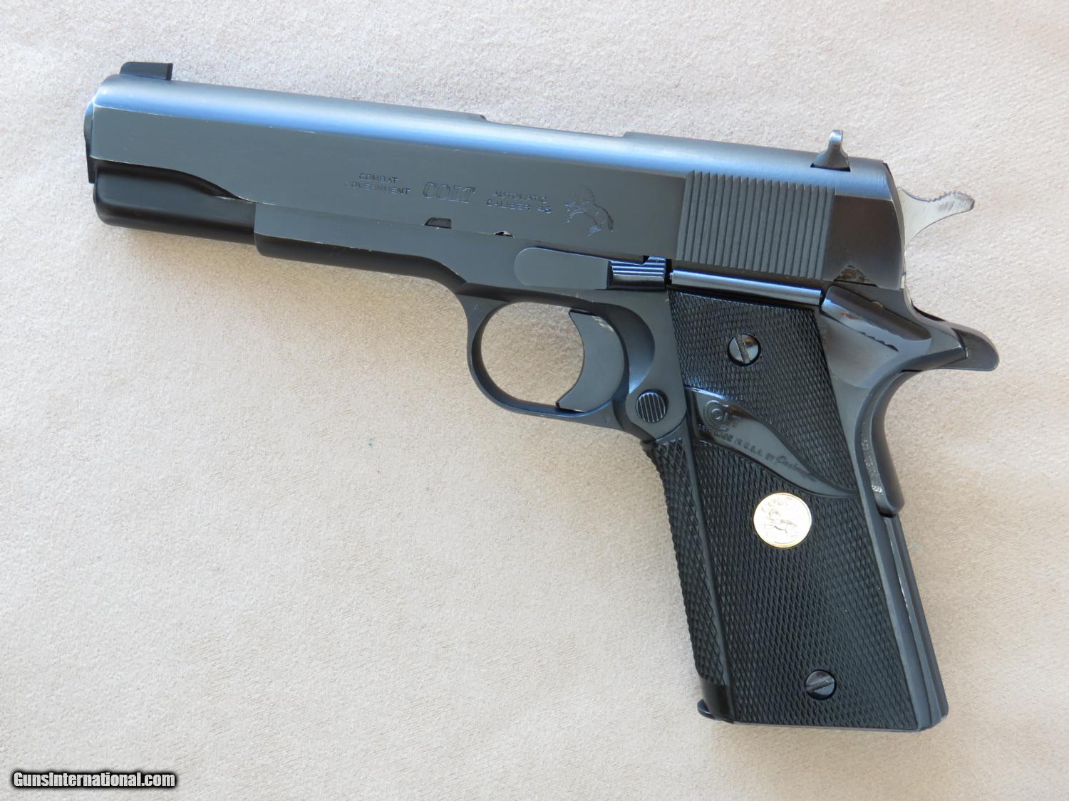 Colt 70 Series Combat Government Model 1911 , Cal. .45 ACP SALE PENDING