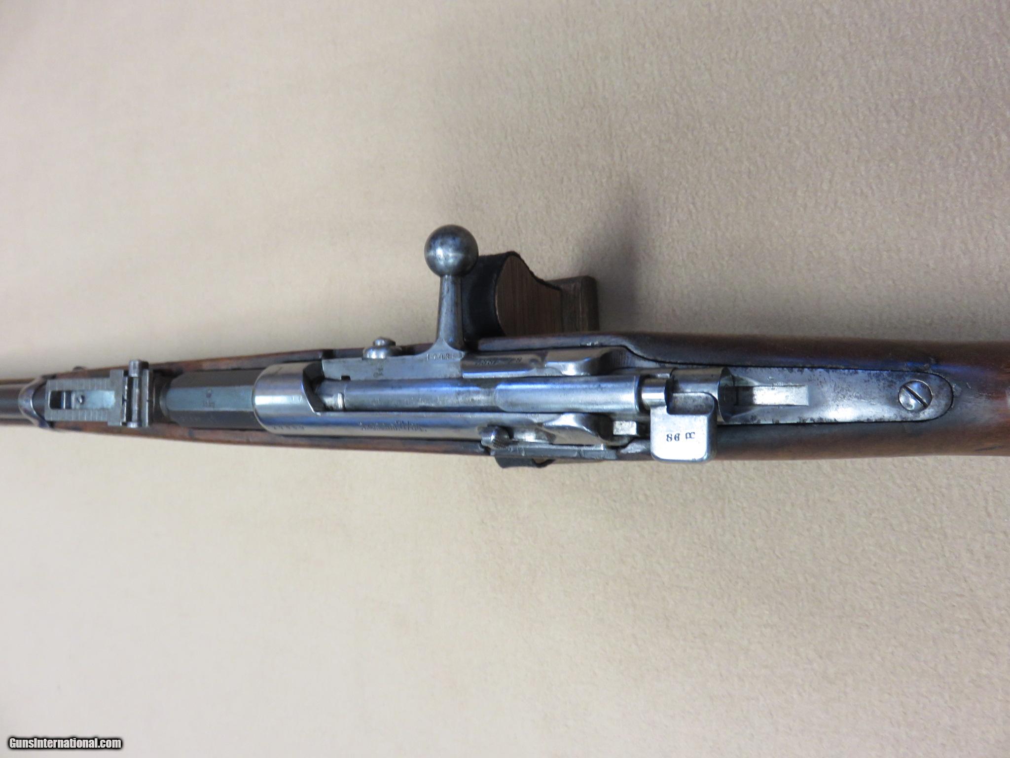 1887 Amberg Mauser Model 71/84 All Matching Except Bolt REGIMENTAL ...