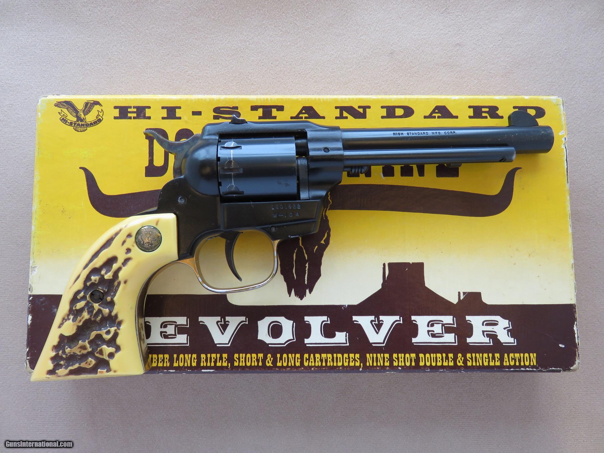 Hi Standard Double Nine Revolver in the Original Box