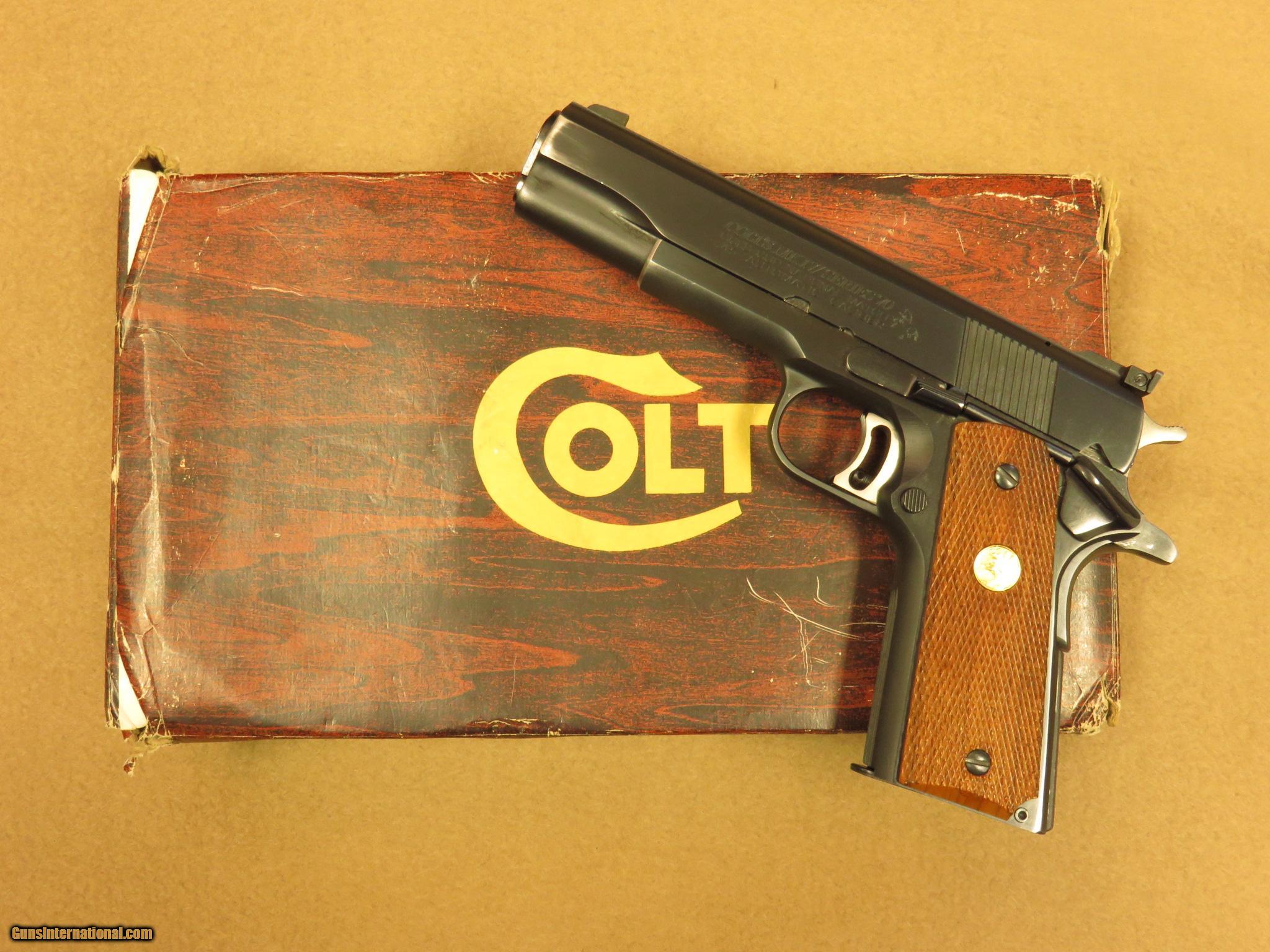 Colt Gold Cup National Match 70 Series, Cal. .45 ACP SOLD