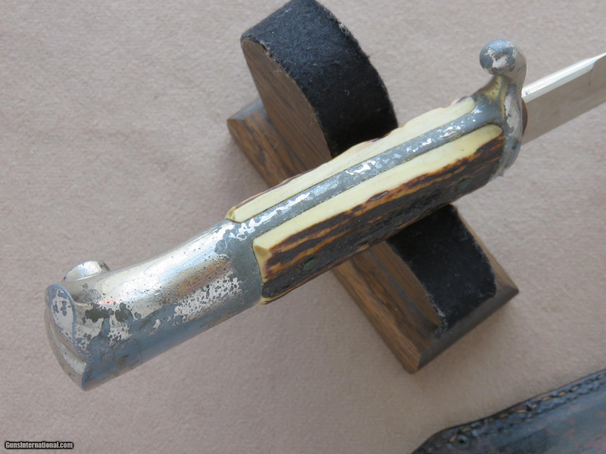 WWII Luftwaffe Stag Handle Dress Bayonet, World War 2 German Military