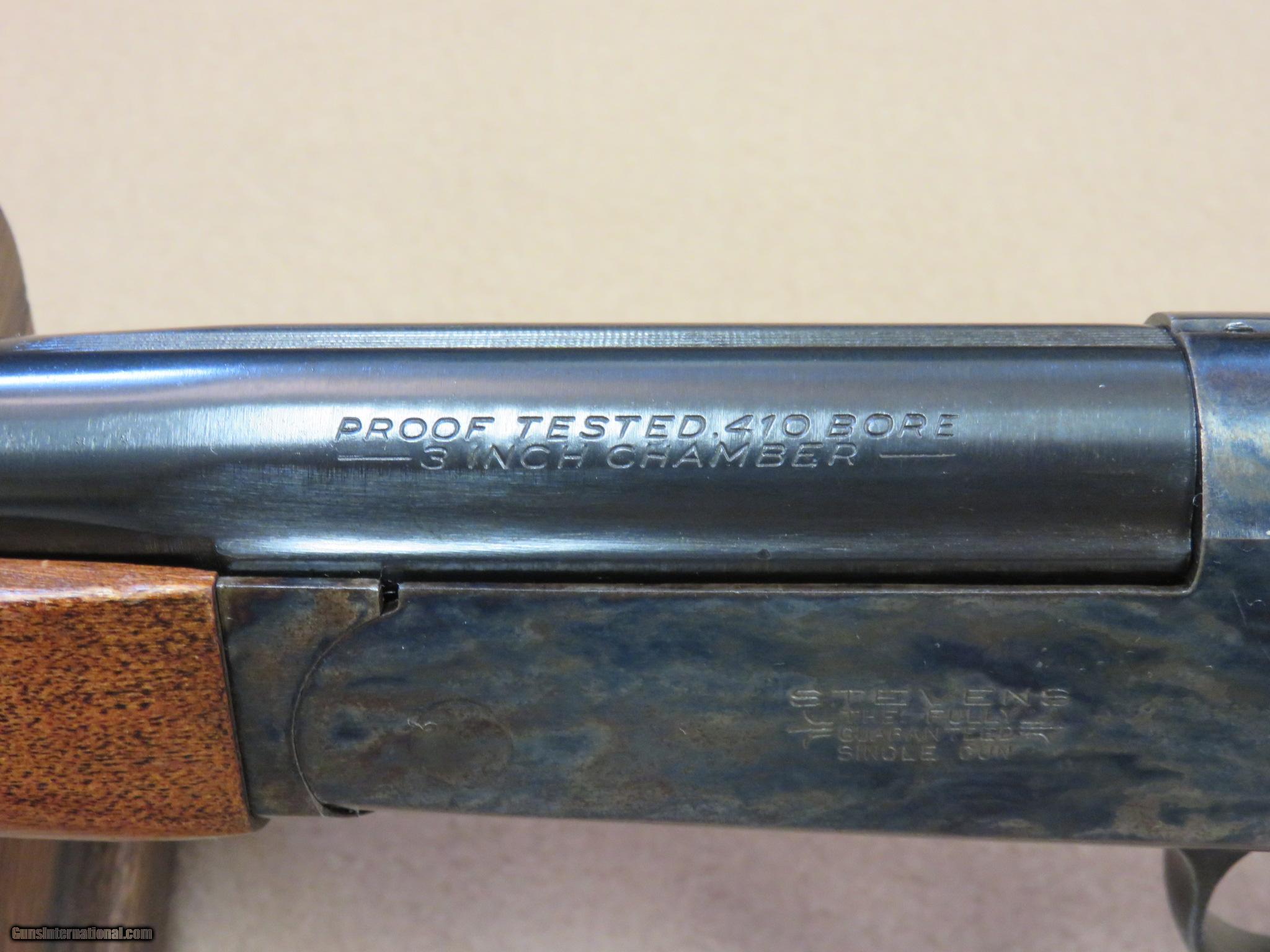 Vintage J. Stevens Model 107-B .410 Gauge Youth Single Barrel Shotgun SOLD