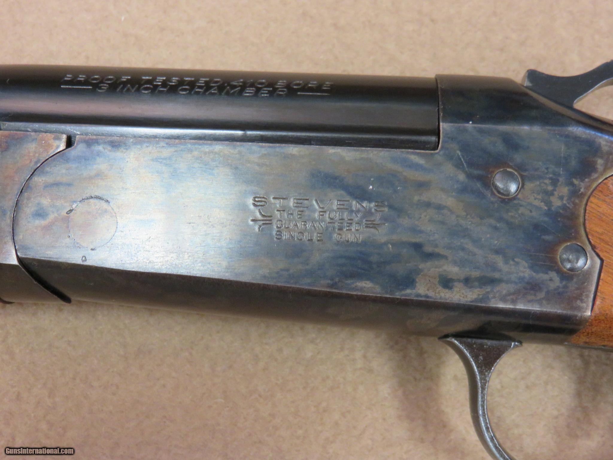 Vintage J. Stevens Model 107-B .410 Gauge Youth Single Barrel Shotgun SOLD