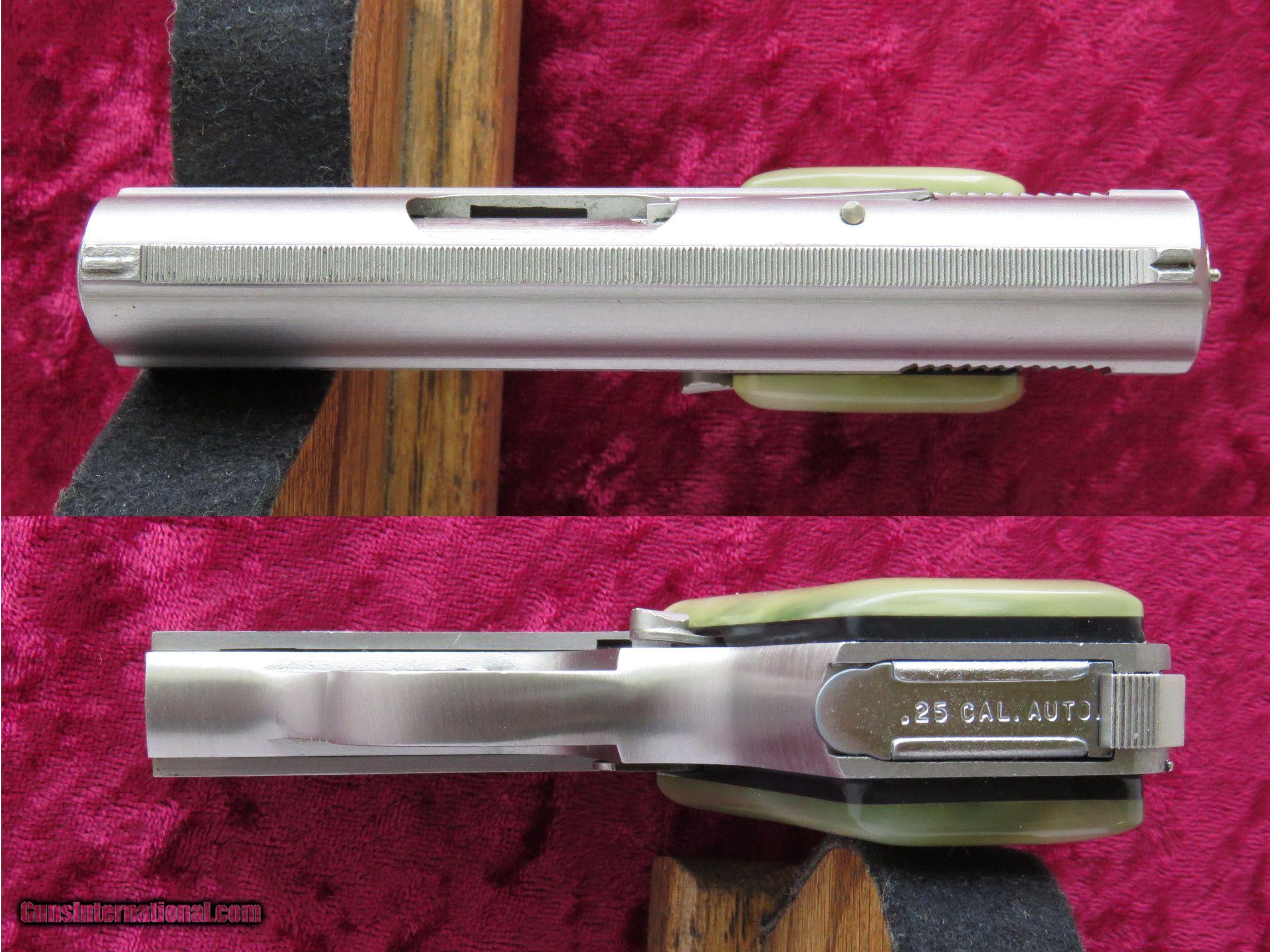 Bauer .25 ACP Pistol, Stainless Steel