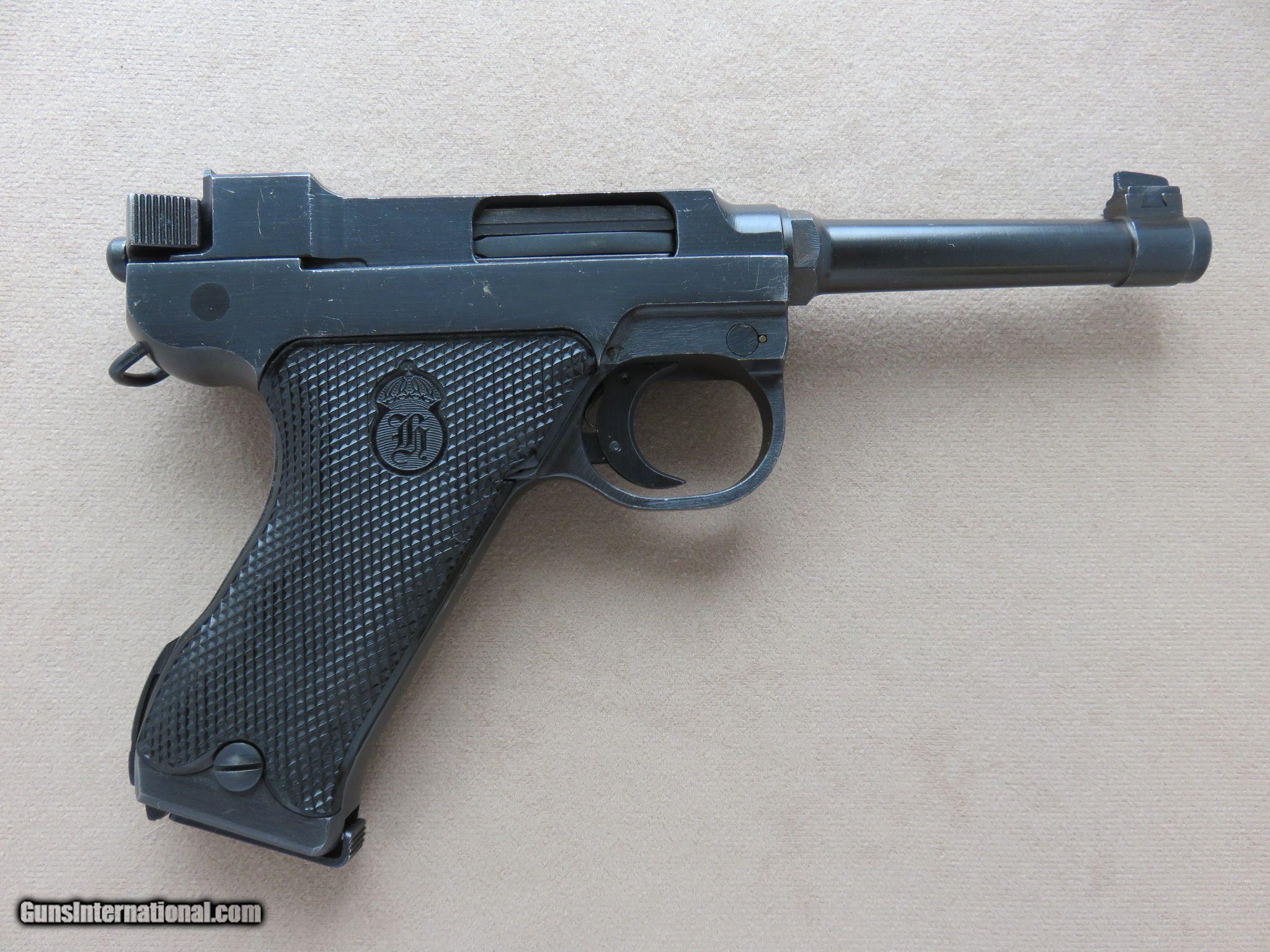 Swedish Lahti M40 Manufactured by Husqvarna in 9mm Luger w/ Holster ...