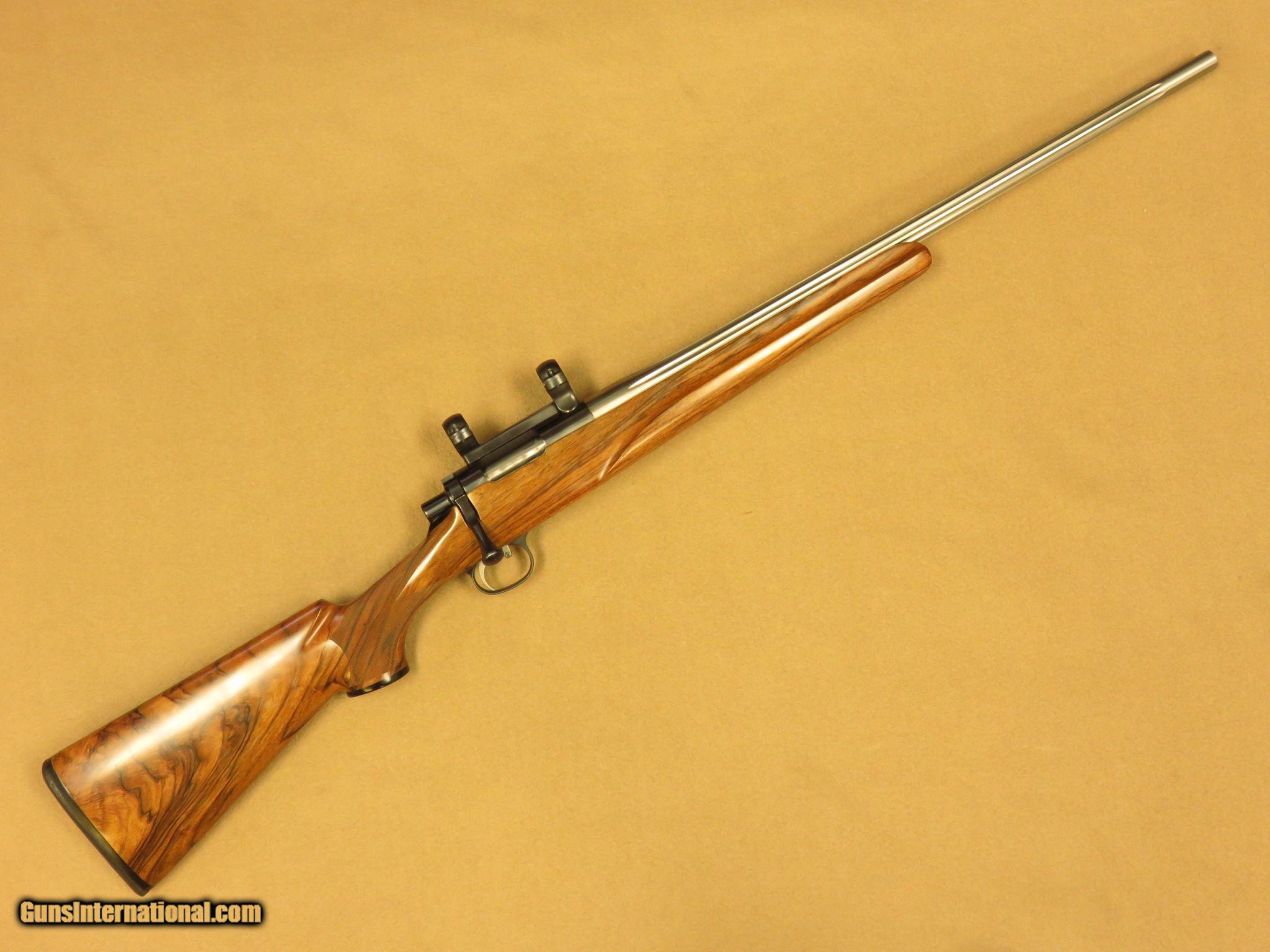 Rampro STP, Cal. .22 Bench Rest, 24 Inch Barrel, Beautiful Claro Walnut ...