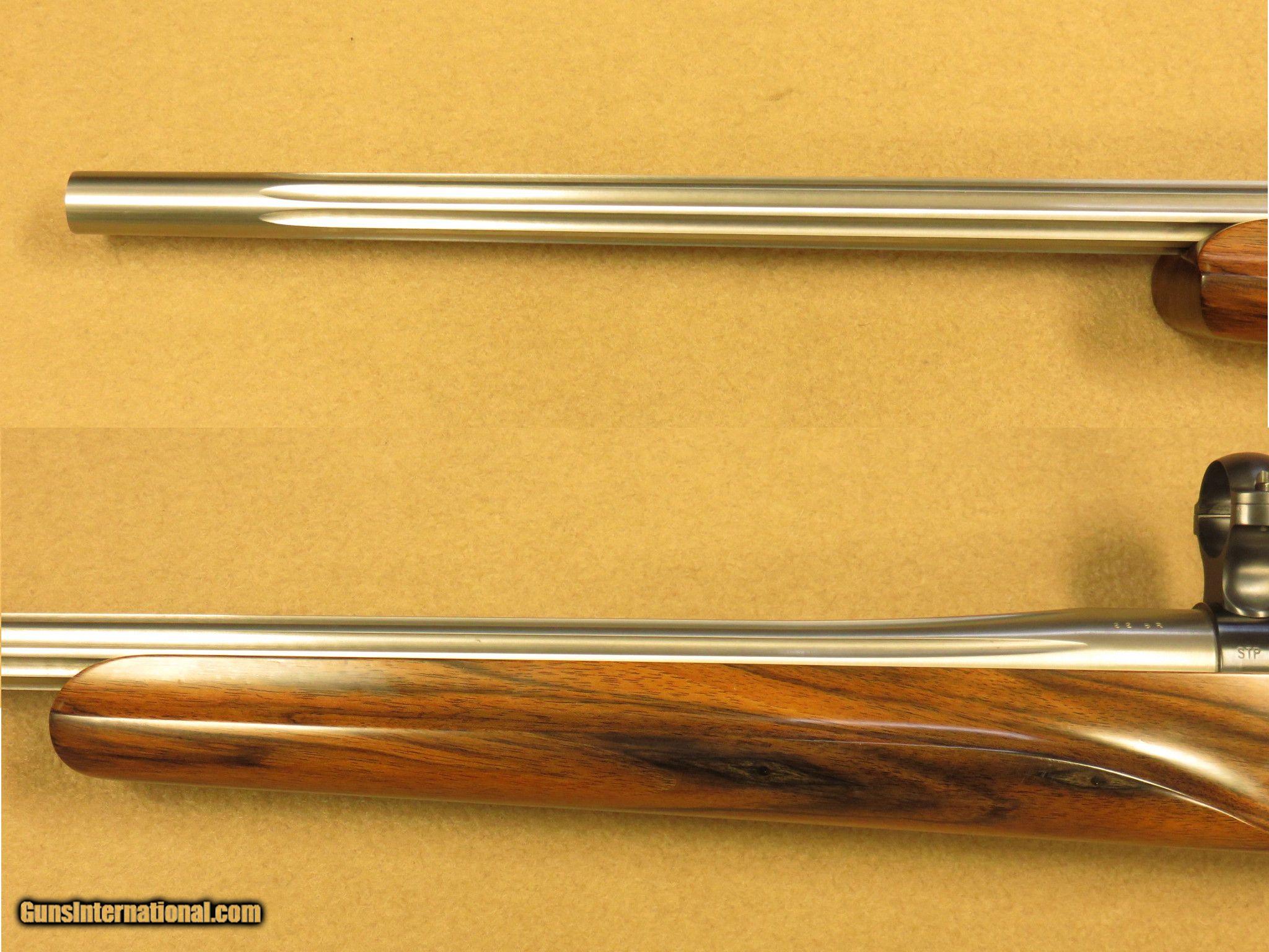 Rampro STP, Cal. .22 Bench Rest, 24 Inch Barrel, Beautiful Claro Walnut ...