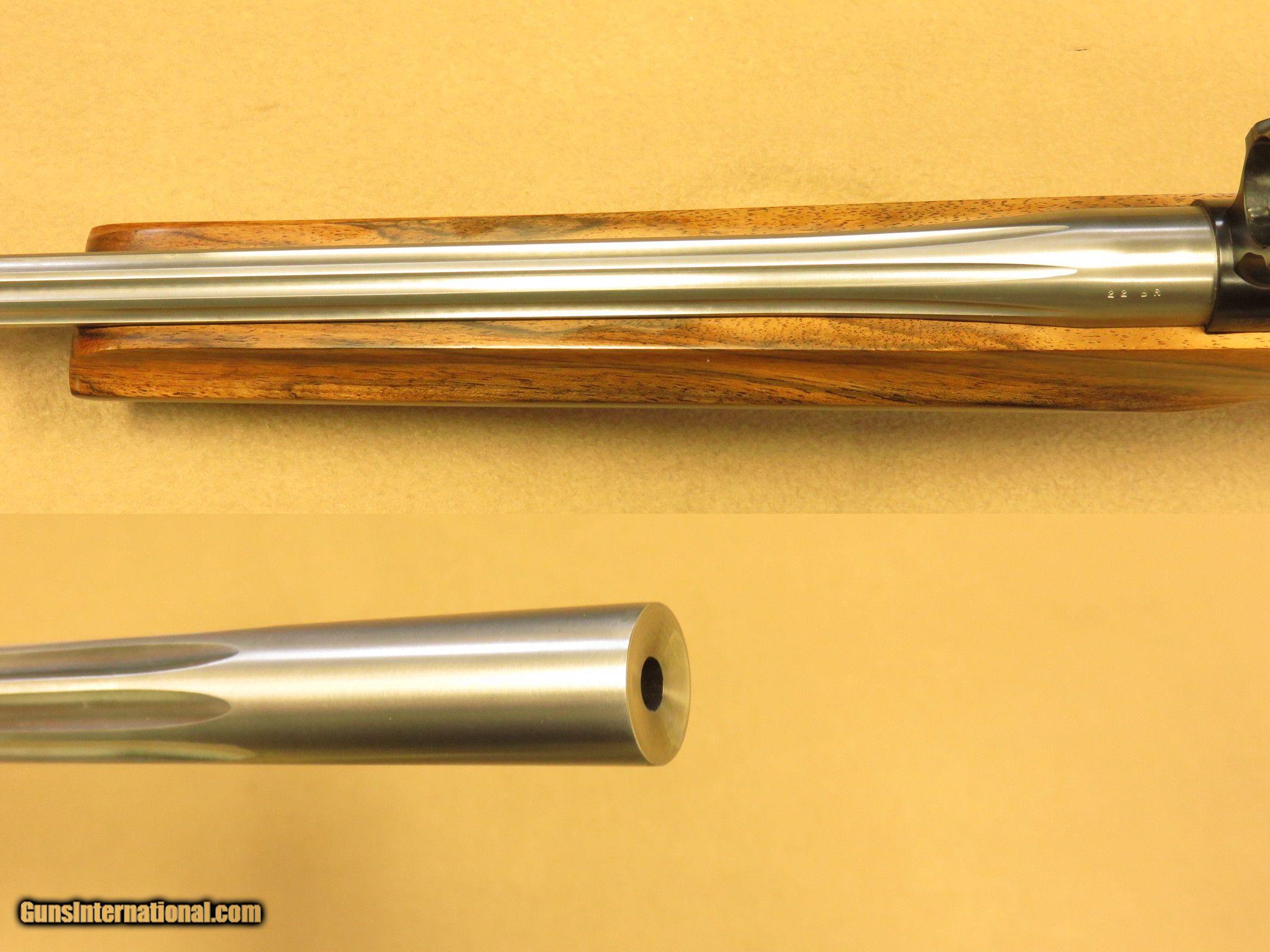 Rampro STP, Cal. .22 Bench Rest, 24 Inch Barrel, Beautiful Claro Walnut ...