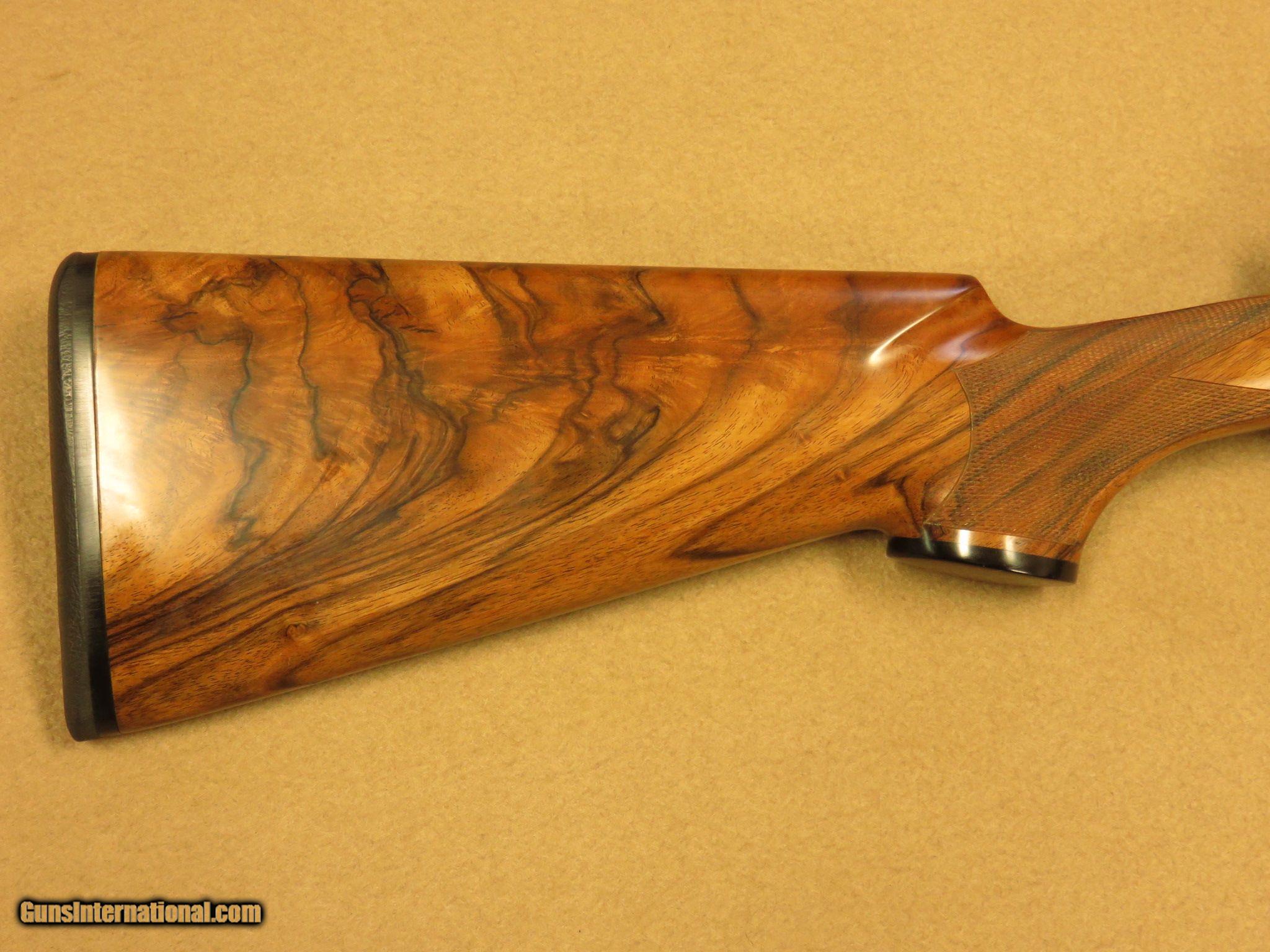 Rampro STP, Cal. .22 Bench Rest, 24 Inch Barrel, Beautiful Claro Walnut ...