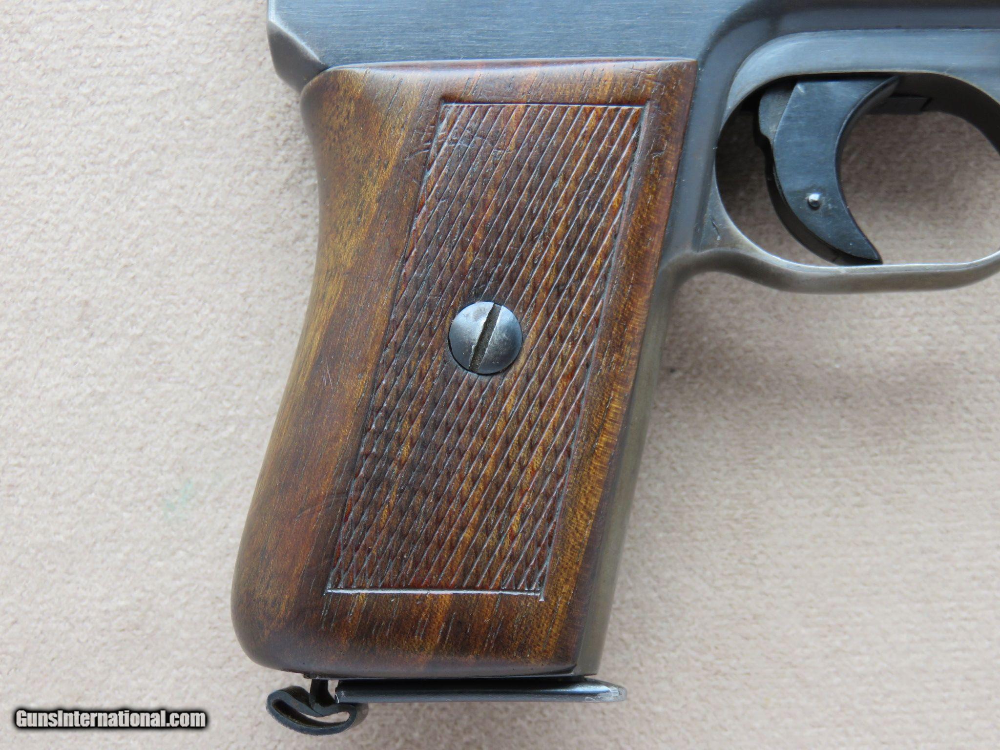Mauser Model 1910/14 New Model 2nd Variant .25 ACP Pistol