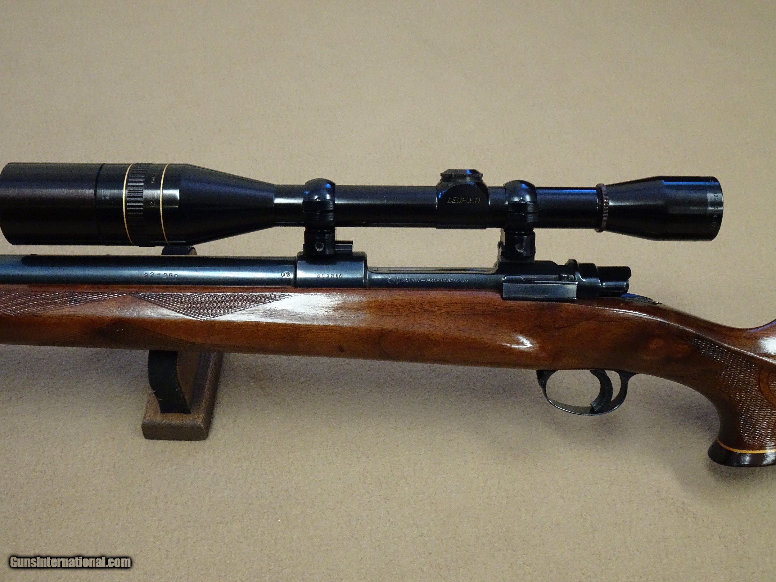 Vintage Custom FN Heavy Barrel Varmint Rifle in .22-250 Caliber by ...
