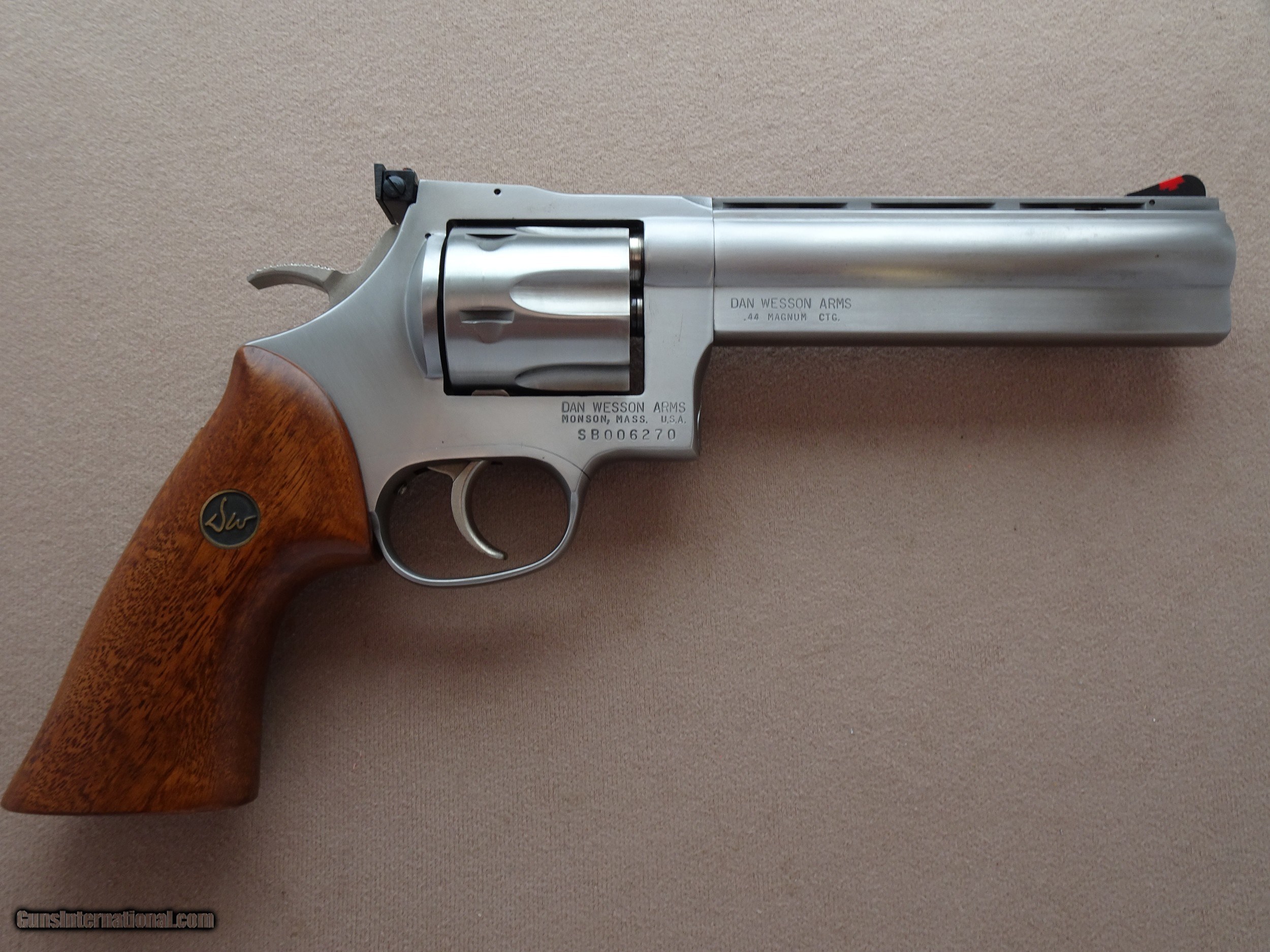1984 Vintage Dan Wesson Model 744-VH .44 Magnum Revolver w/ Original ...
