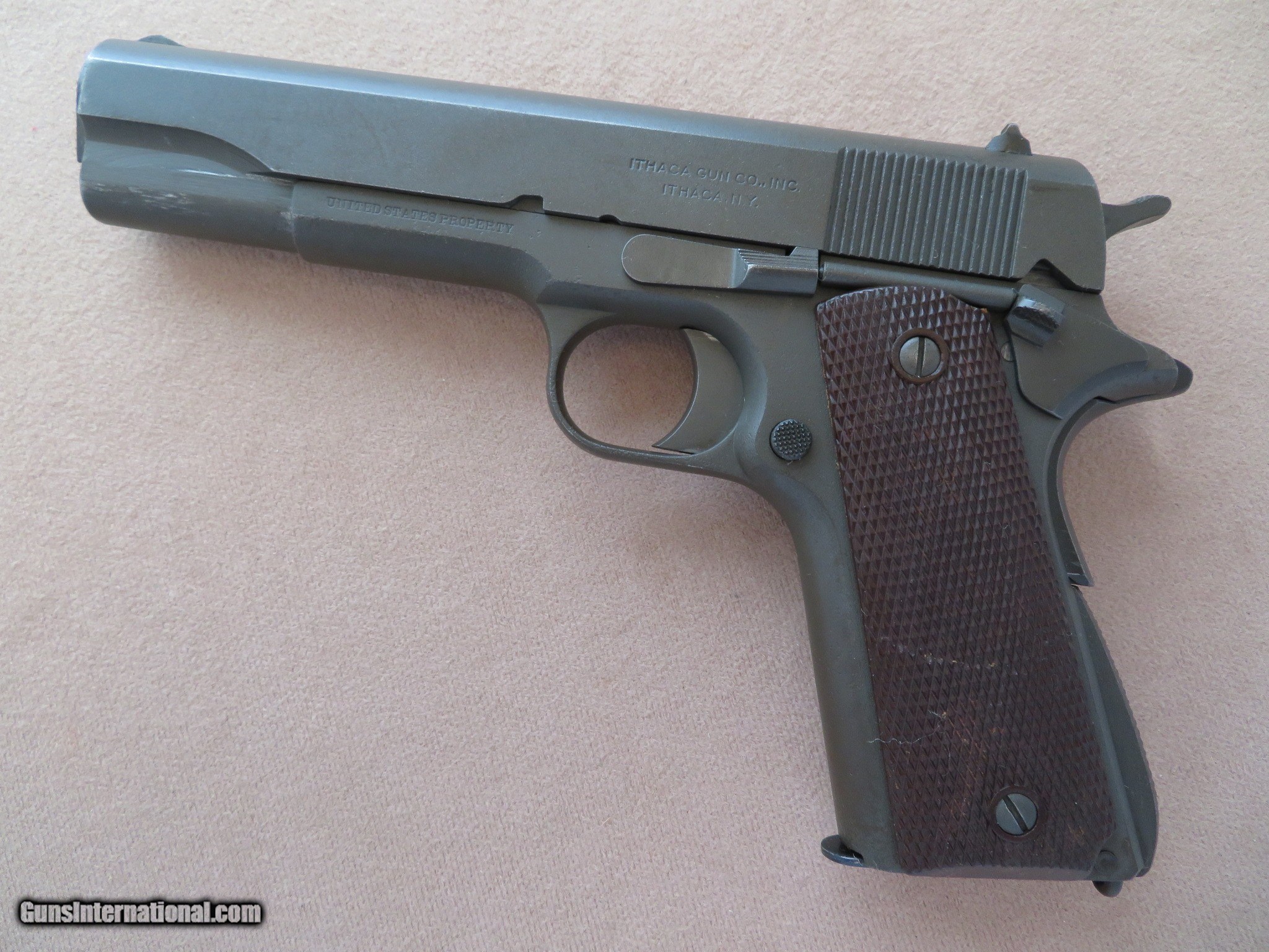 WW2 Ithaca 1911A1 .45 A.C.P.