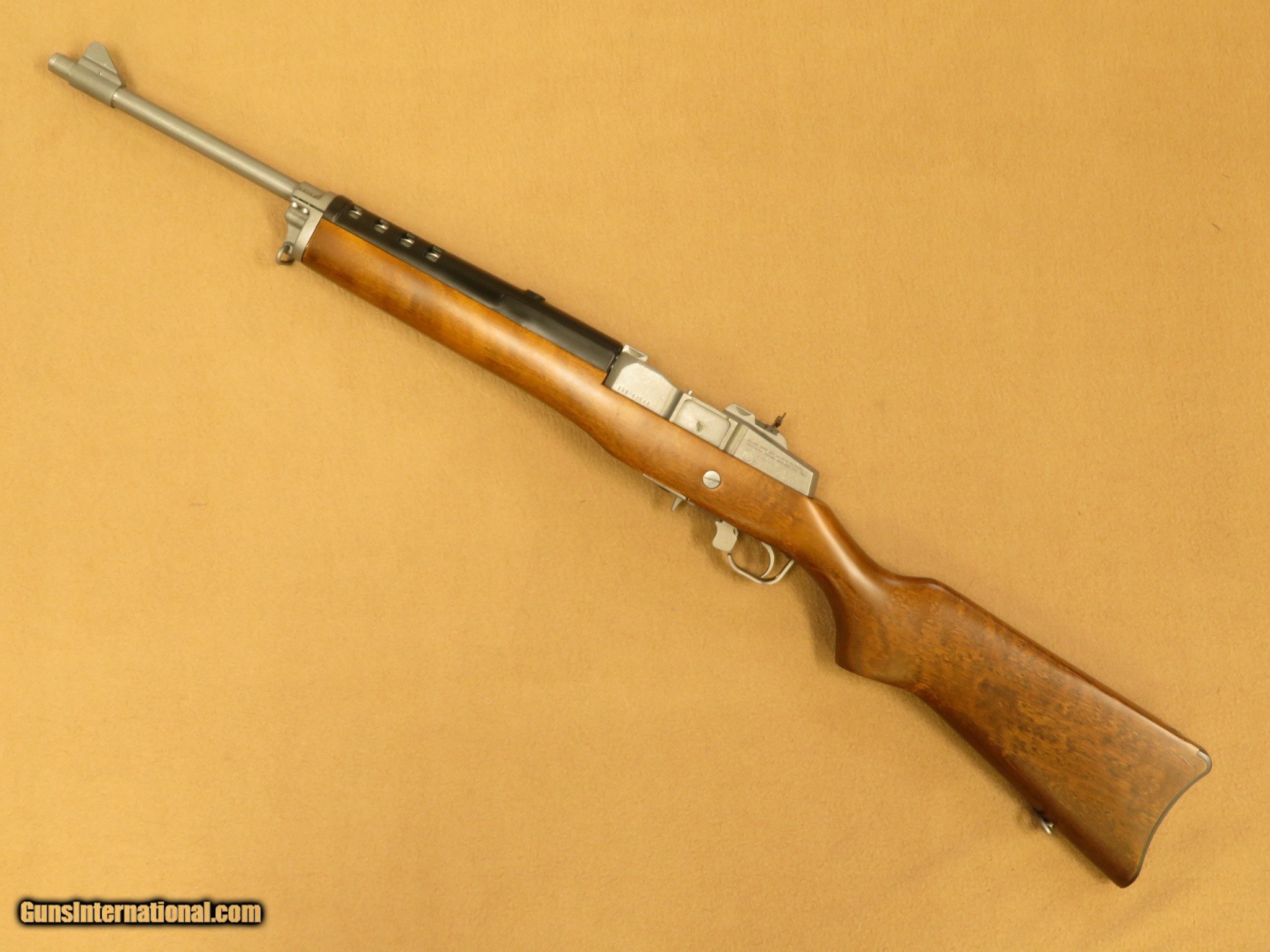 Ruger Mini Thirty, Stainless/Hardwood Stock, Cal. 7.62x39, Mini 30