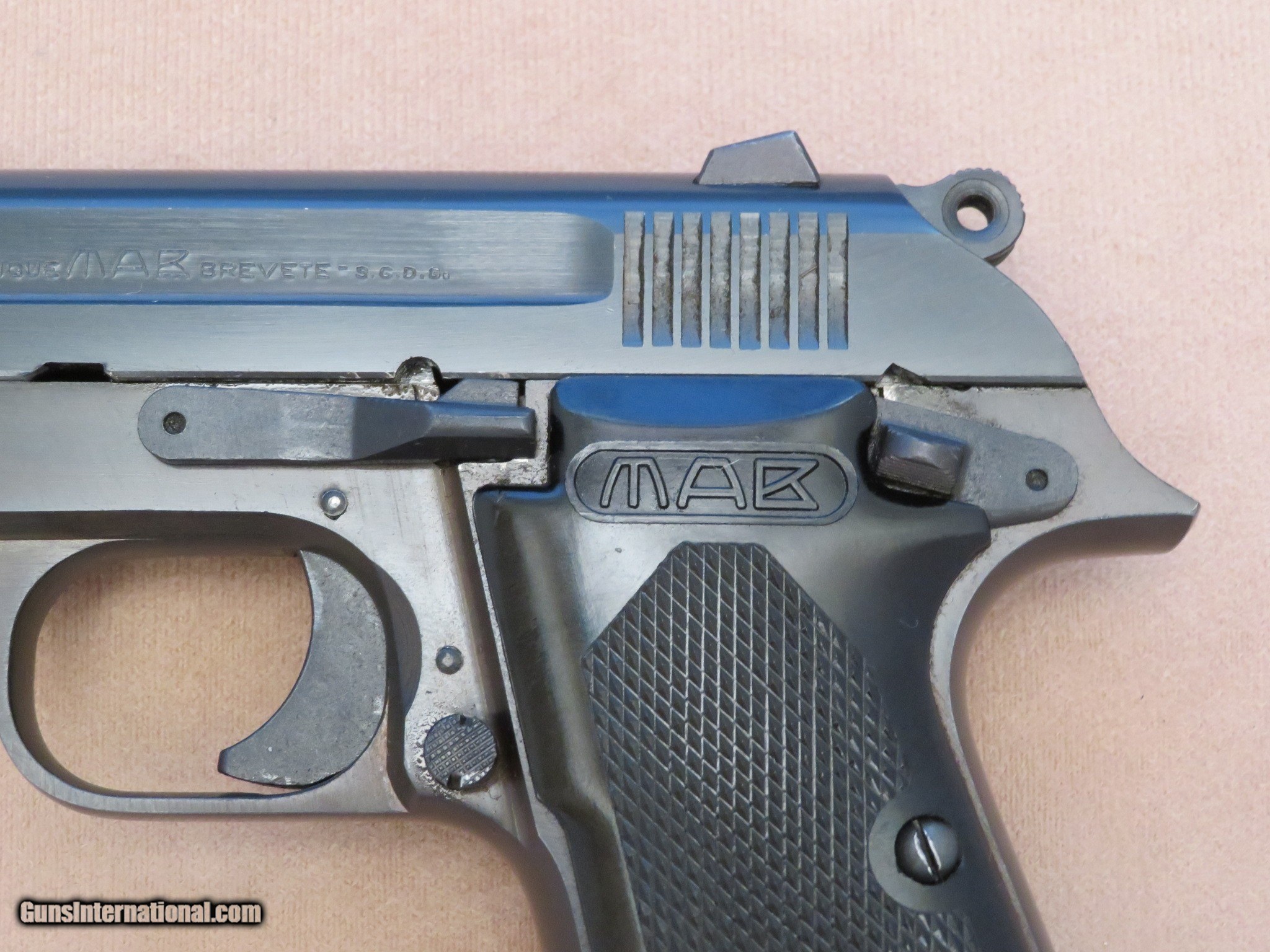 1970's Vintage French Military MAB Model PA-15 9mm Pistol w/ Extra ...