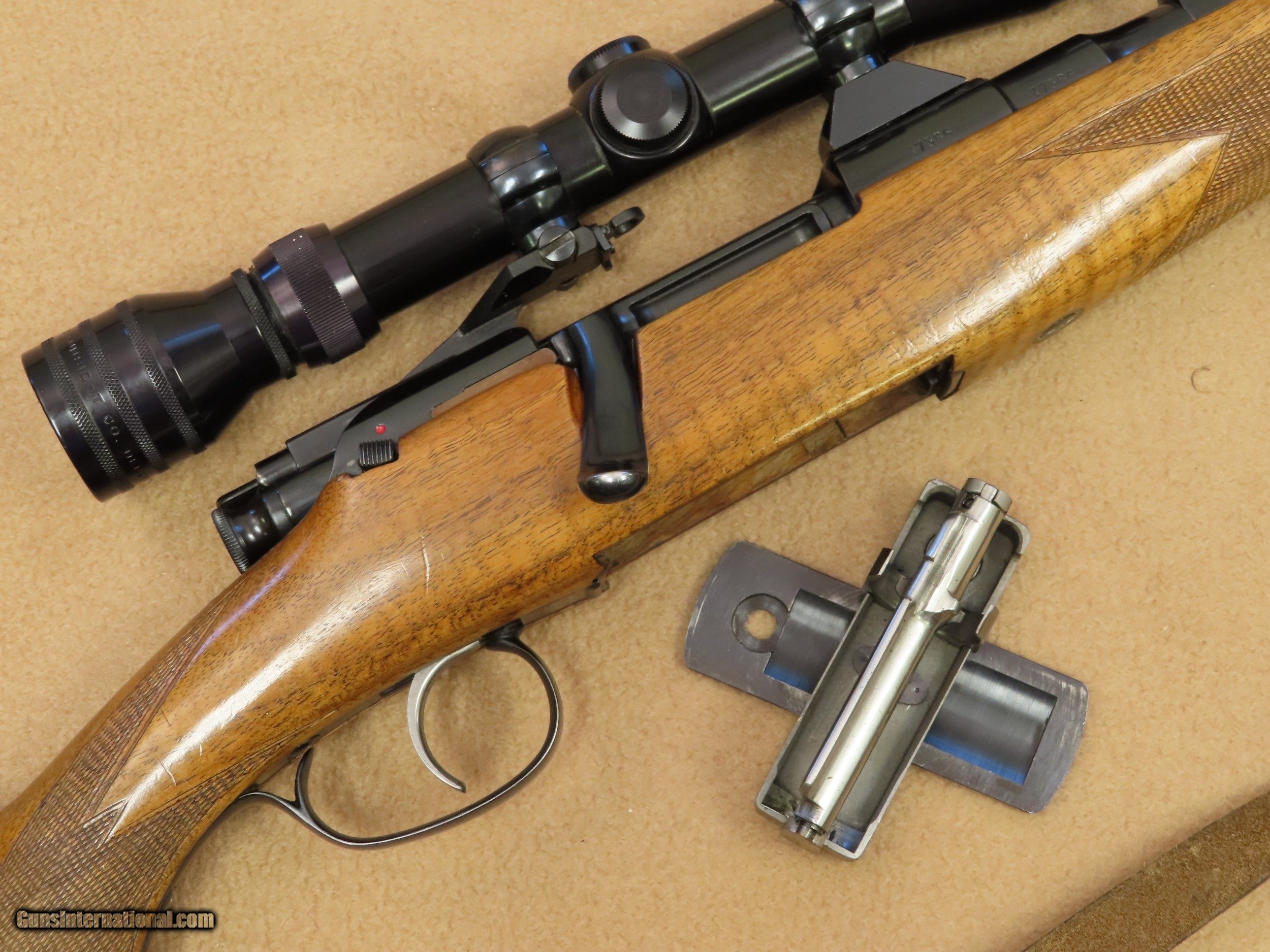 1956 Steyr Mannlicher Model 1952 Rifle in .270 Winchester w/ Vintage ...
