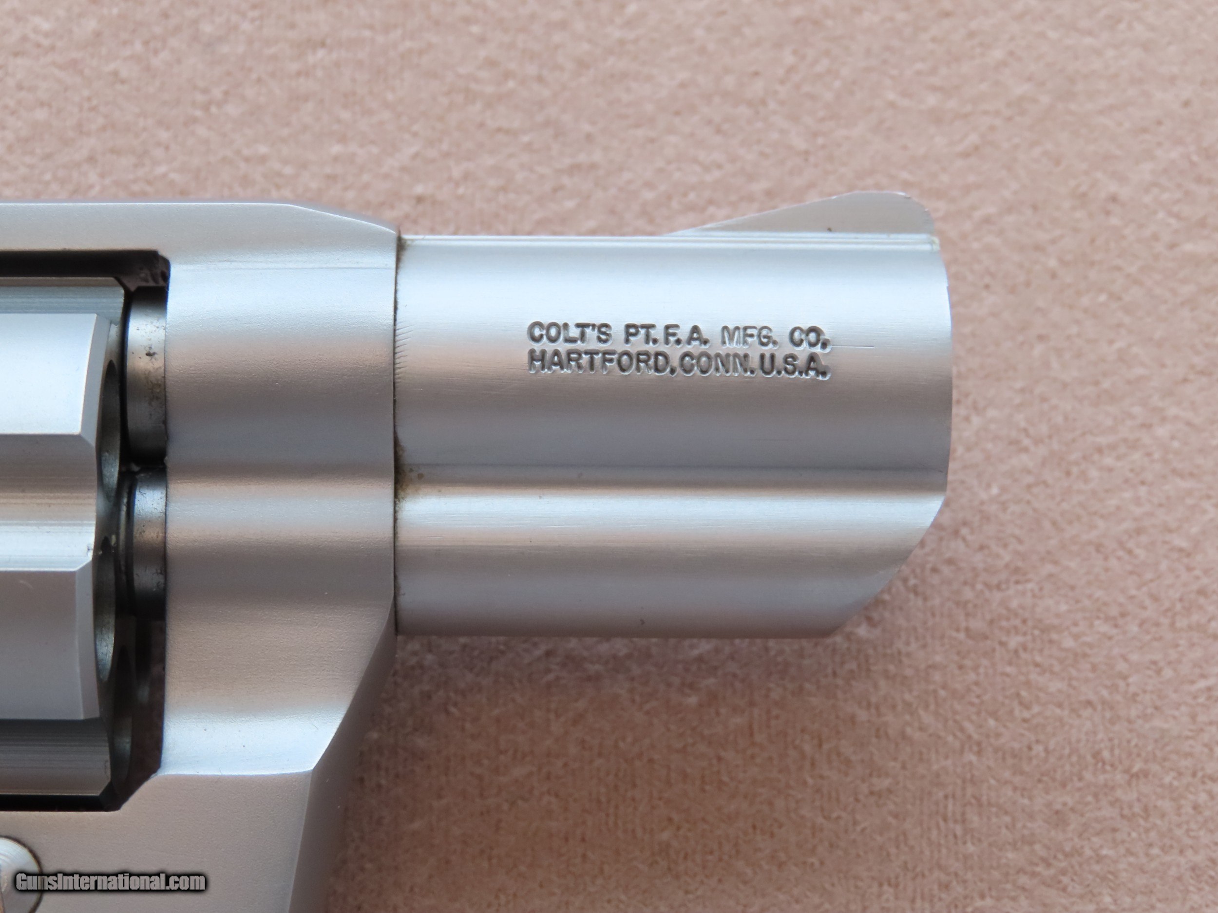 1995 Vintage Colt SF-VI .38 Special Revolver in Stainless Steel ...