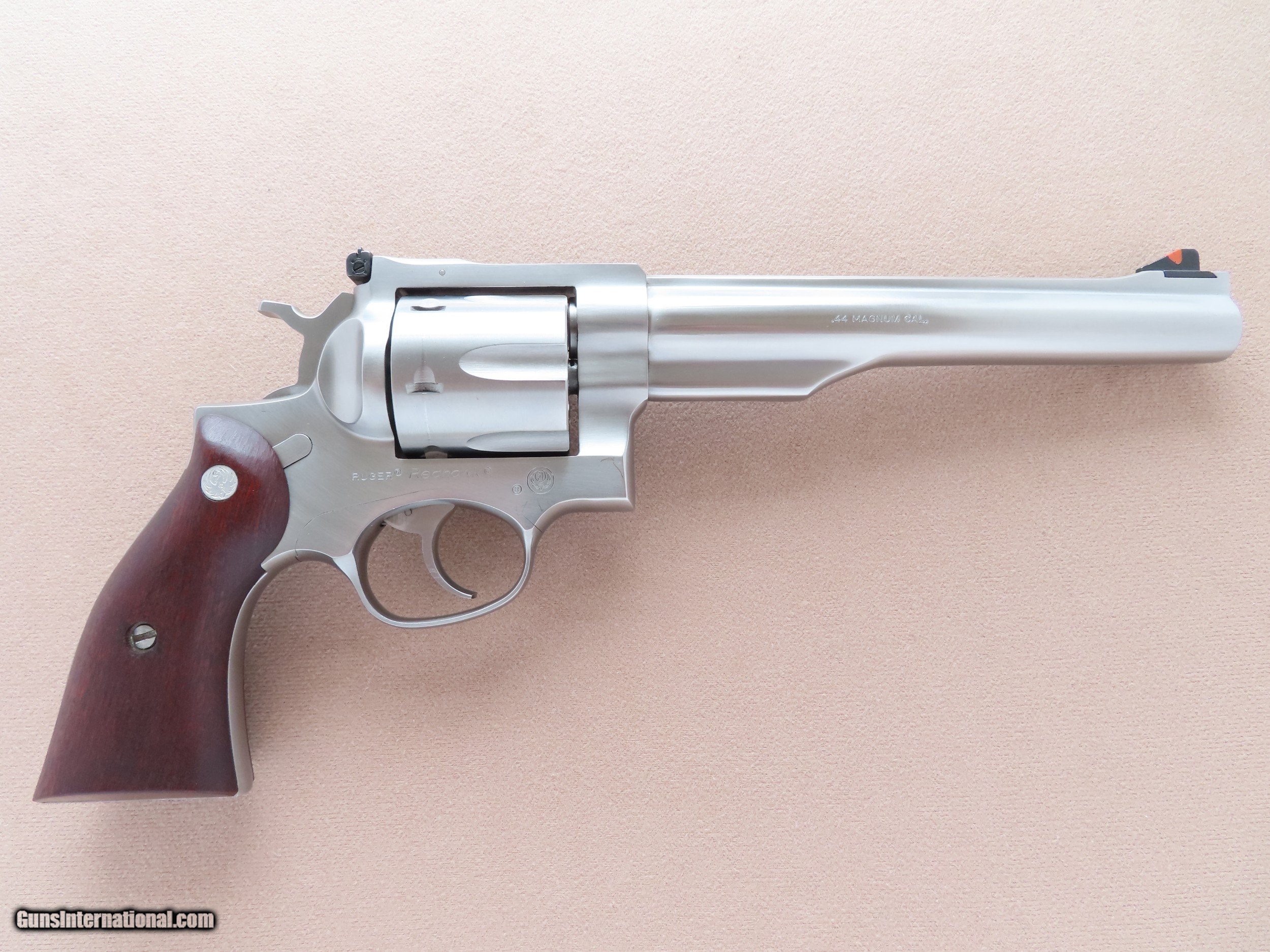1982 Vintage Stainless Ruger Redhawk .44 Magnum Revolver ** Beautiful ...