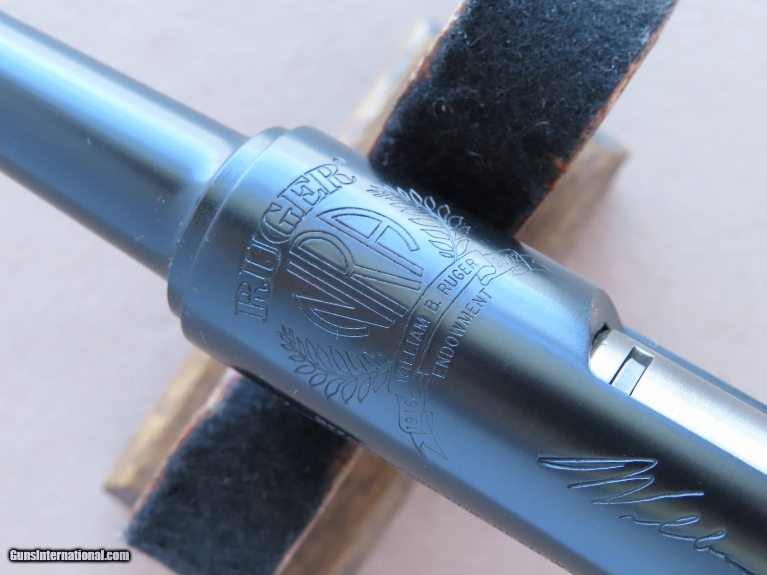 2002 Ruger NRA Endowment Mark II .22 Pistol w/ Box, Paperwork, Etc ...