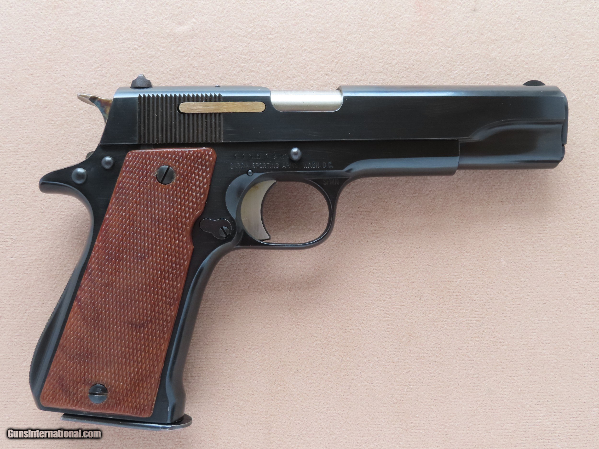 RARE Garcia Sporting Arms Star Model PS .45 ACP Pistol w/ Original Box ...