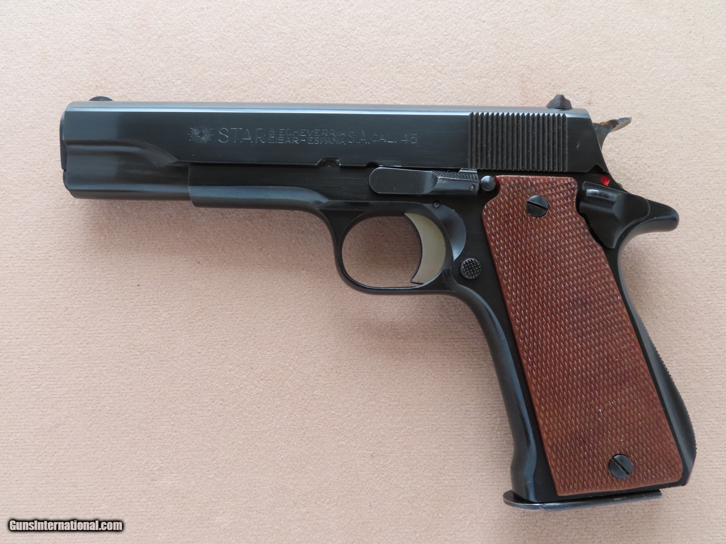 RARE Garcia Sporting Arms Star Model PS .45 ACP Pistol w/ Original Box ...