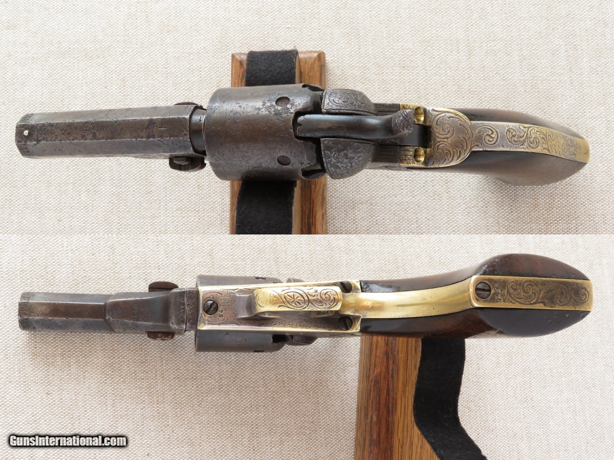 Colt Baby Dragoon, Engraved, .31 Caliber Percussion, Rare 2 5/8 Inch ...