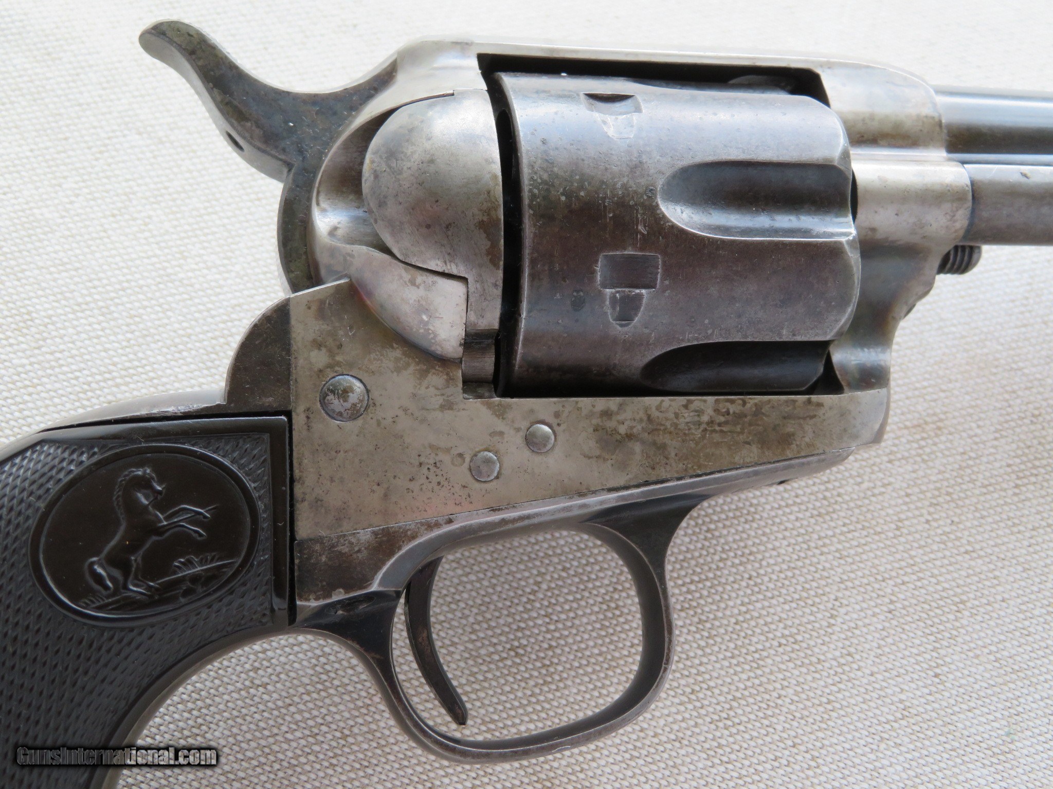 Colt Single Action 1st Generation, Frontier Six Shooter, 1886 Vintage, Cal. 44-40 WCF **Etched ...