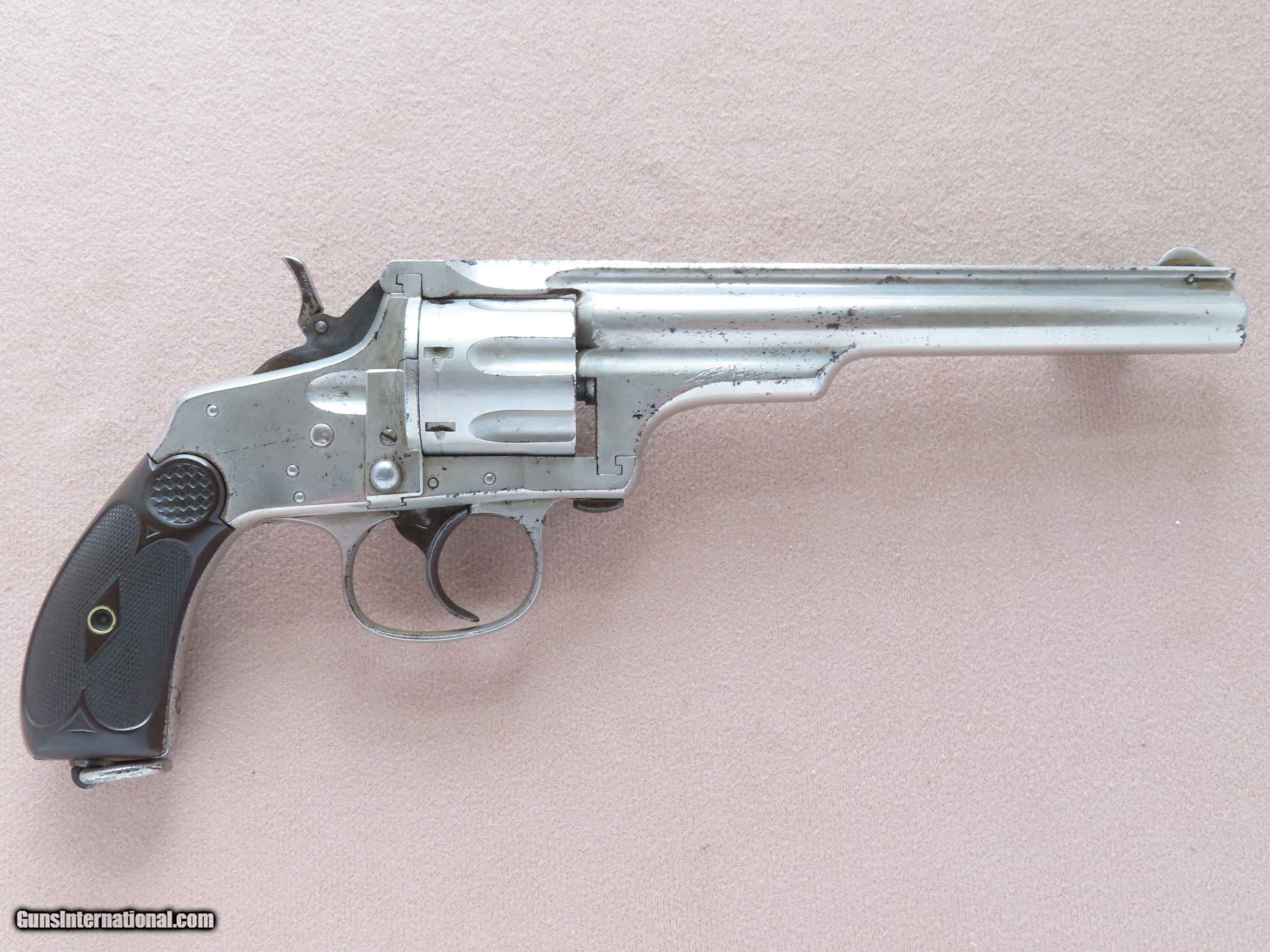 Antique Merwin Hulbert & Co. .32 Caliber 7-Shot Double Action Pocket ...