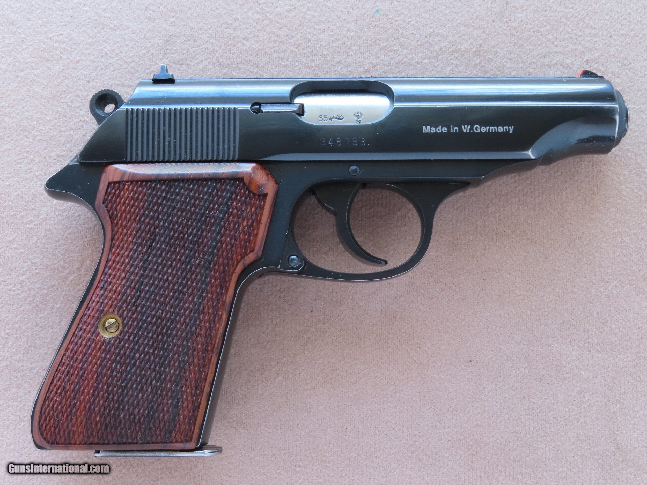1965 Vintage Walther Model PP 7.65mm Pistol (.32 ACP) w/ Original Box ...