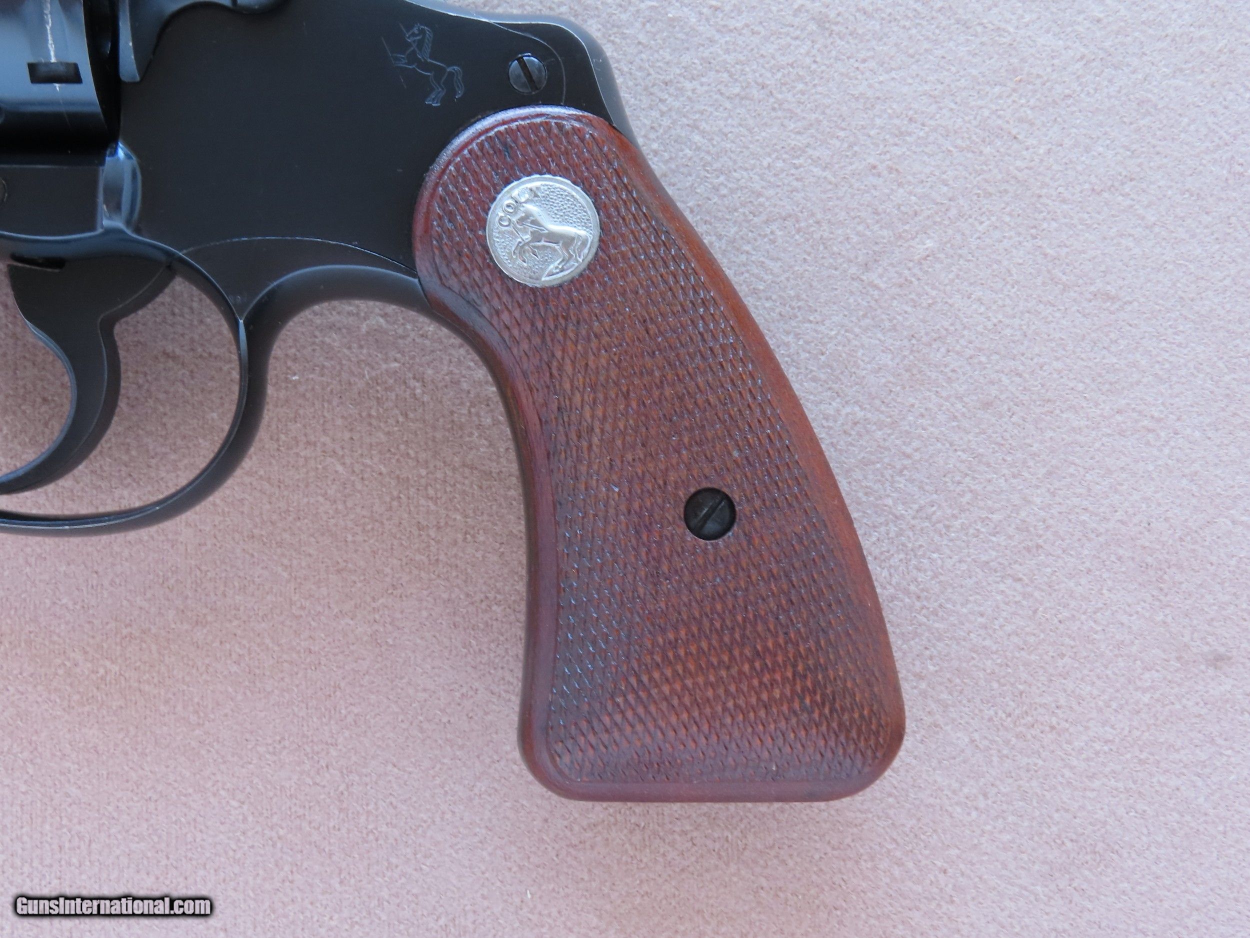 RARE 1954-56 Vintage Colt Marshall Model .38 Special Revolver w/ 4 ...