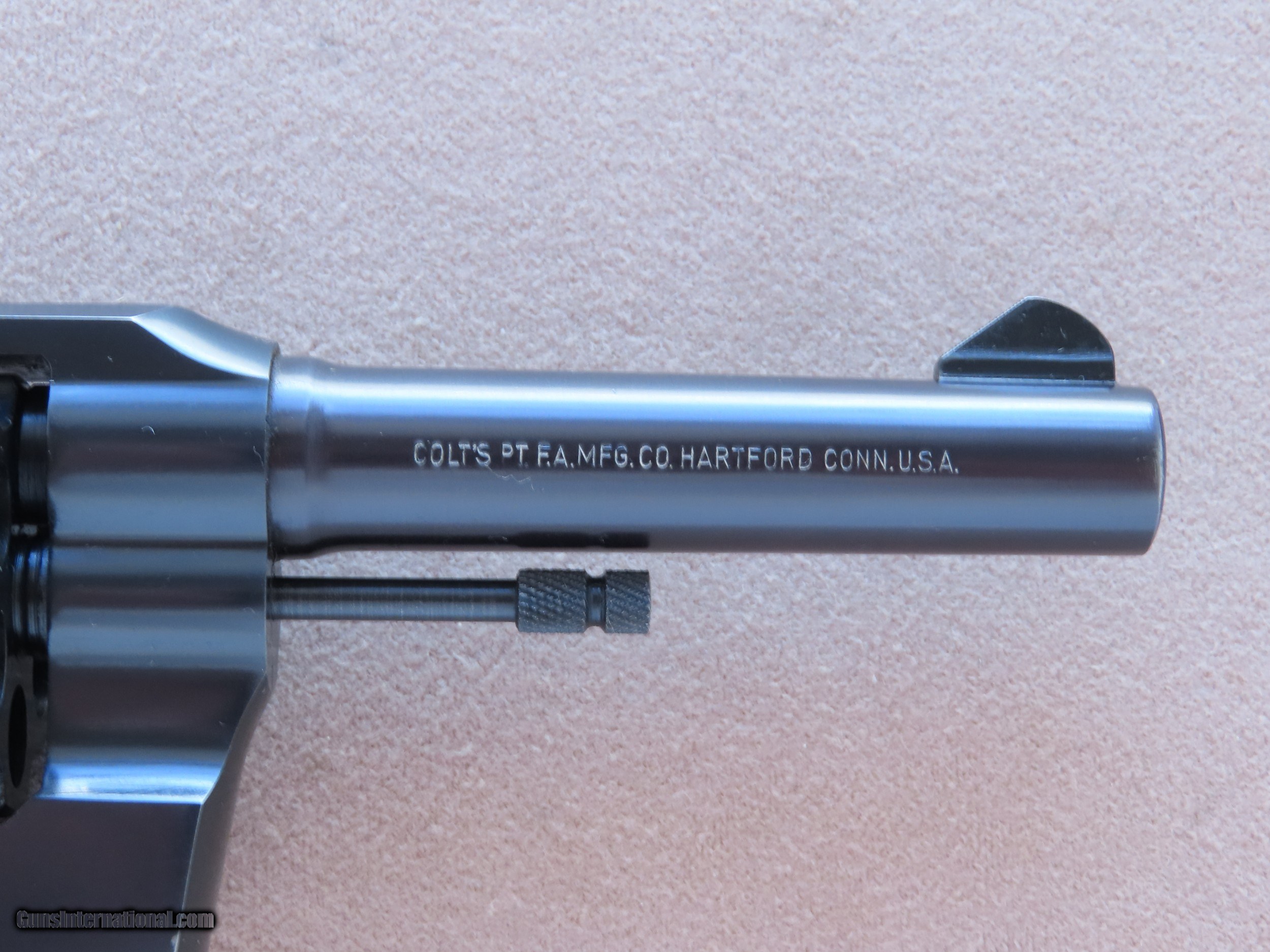 RARE 1954-56 Vintage Colt Marshall Model .38 Special Revolver w/ 4 ...