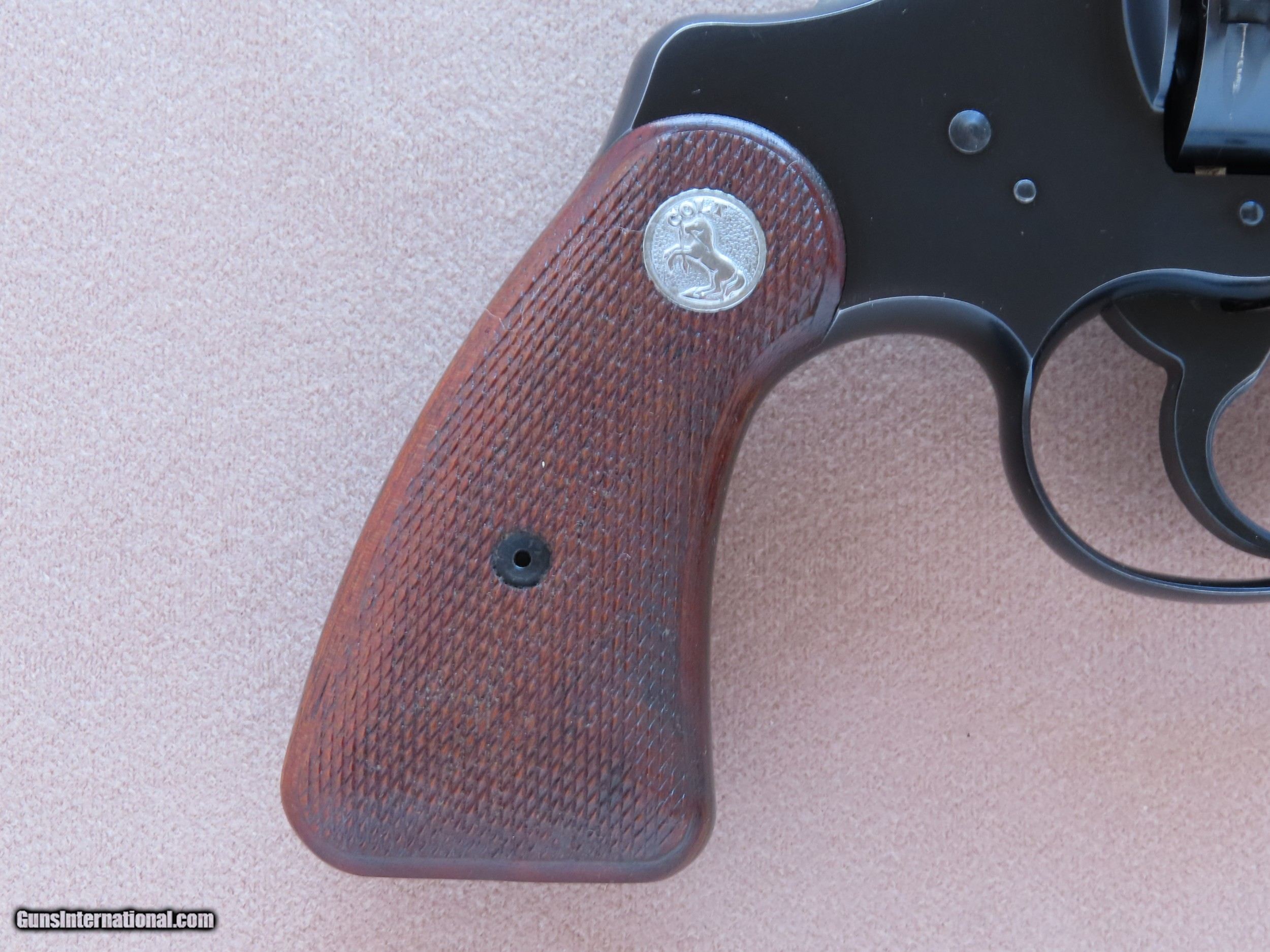 RARE 1954-56 Vintage Colt Marshall Model .38 Special Revolver w/ 4 ...