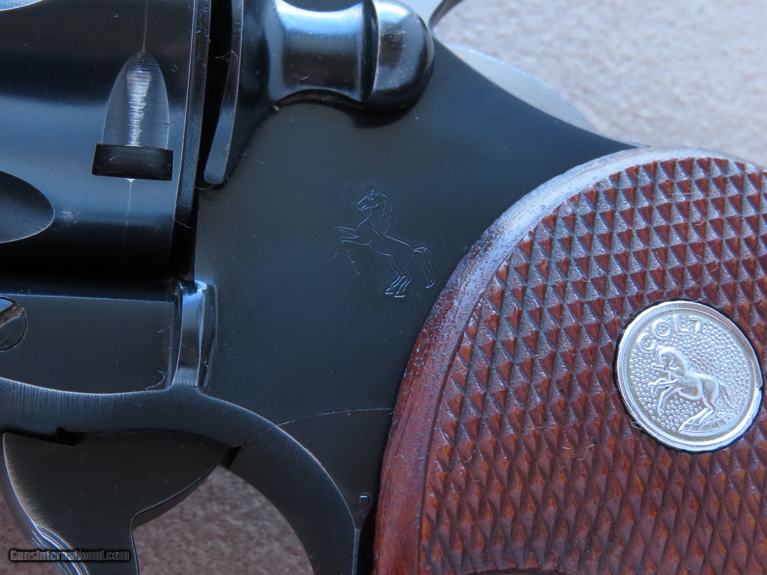 Scarce 1955 Vintage Colt Trooper .22 Rimfire Revolver w/ 4" Inch Barrel ...