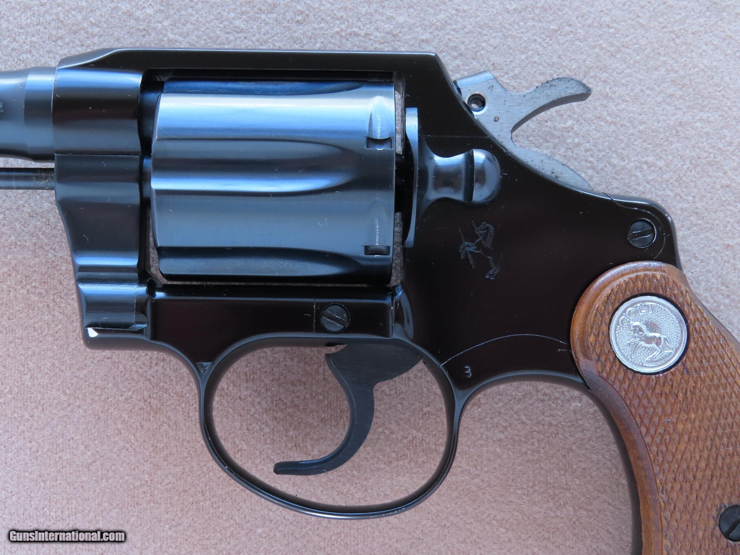 1968 Vintage 1st Issue Colt Lightweight Agent .38 Special Revolver SOLD
