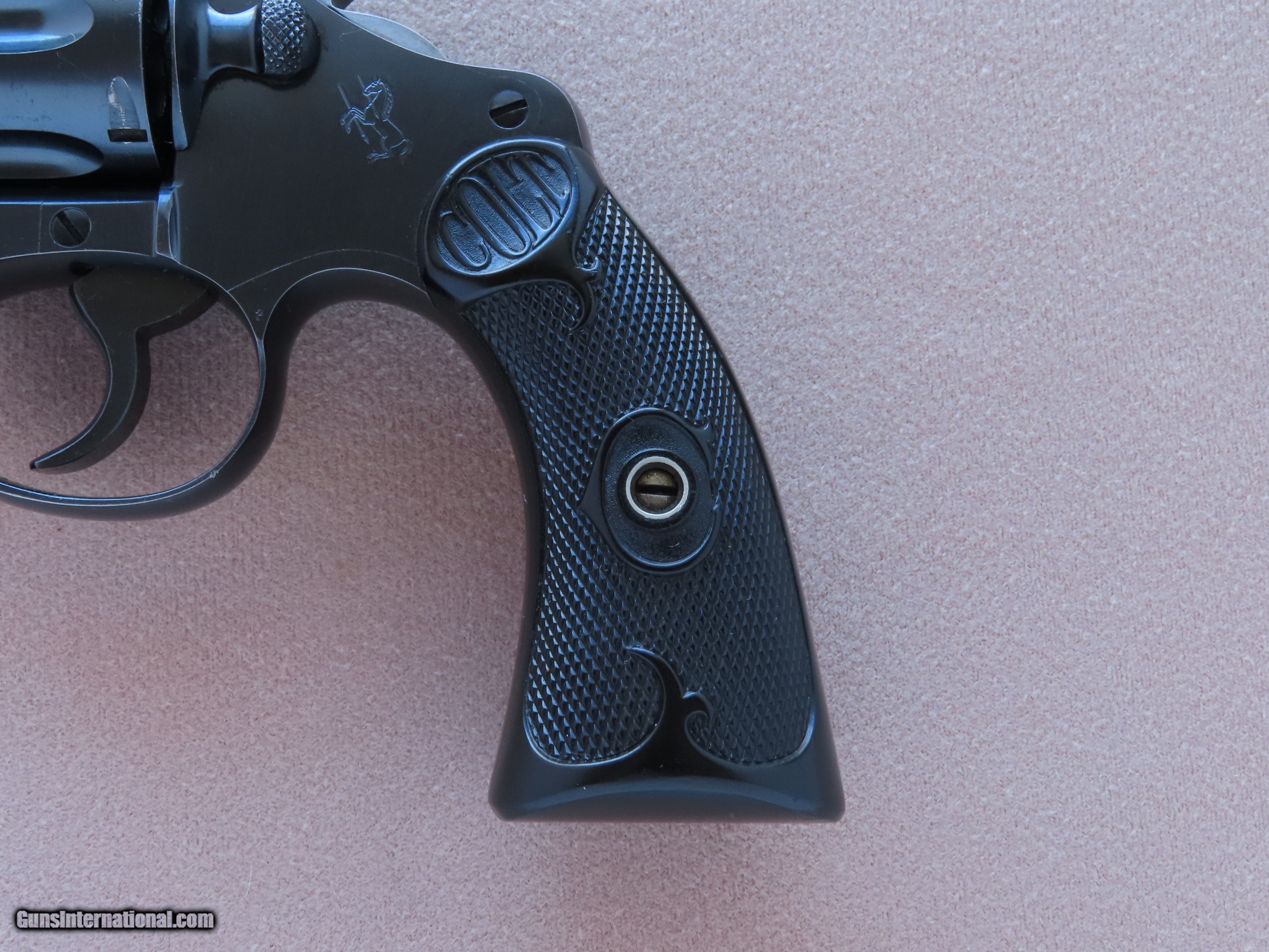 1922 Vintage Colt Police Positive Revolver in .32 Police Caliber w/ 5 ...