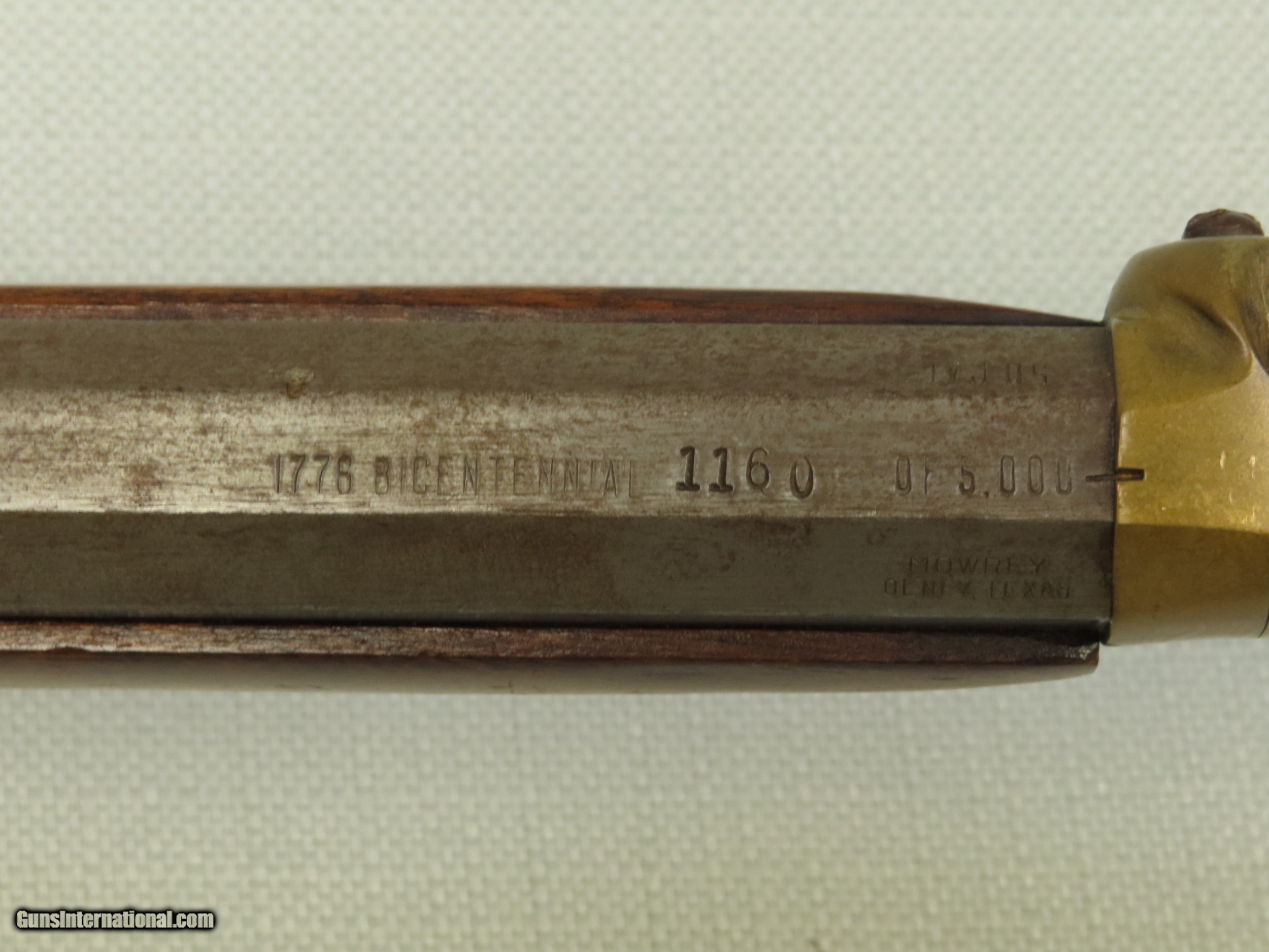 1976 Vintage Mowrey of Olney, Texas "1776 Bicentennial Model" .50 ...