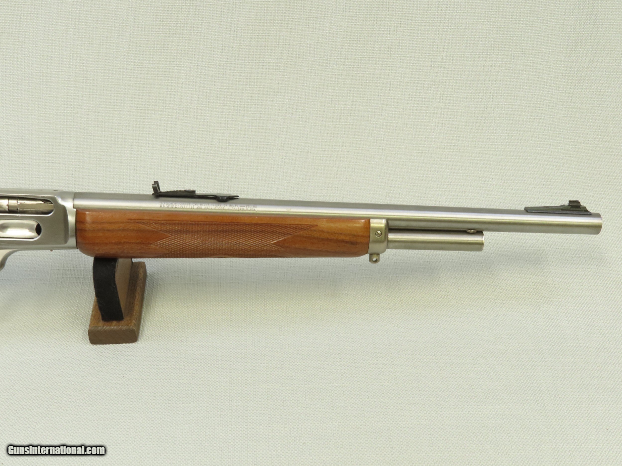 2002 Vintage Stainless Marlin Model 1895GS Guide Gun in .45-70 Caliber ...