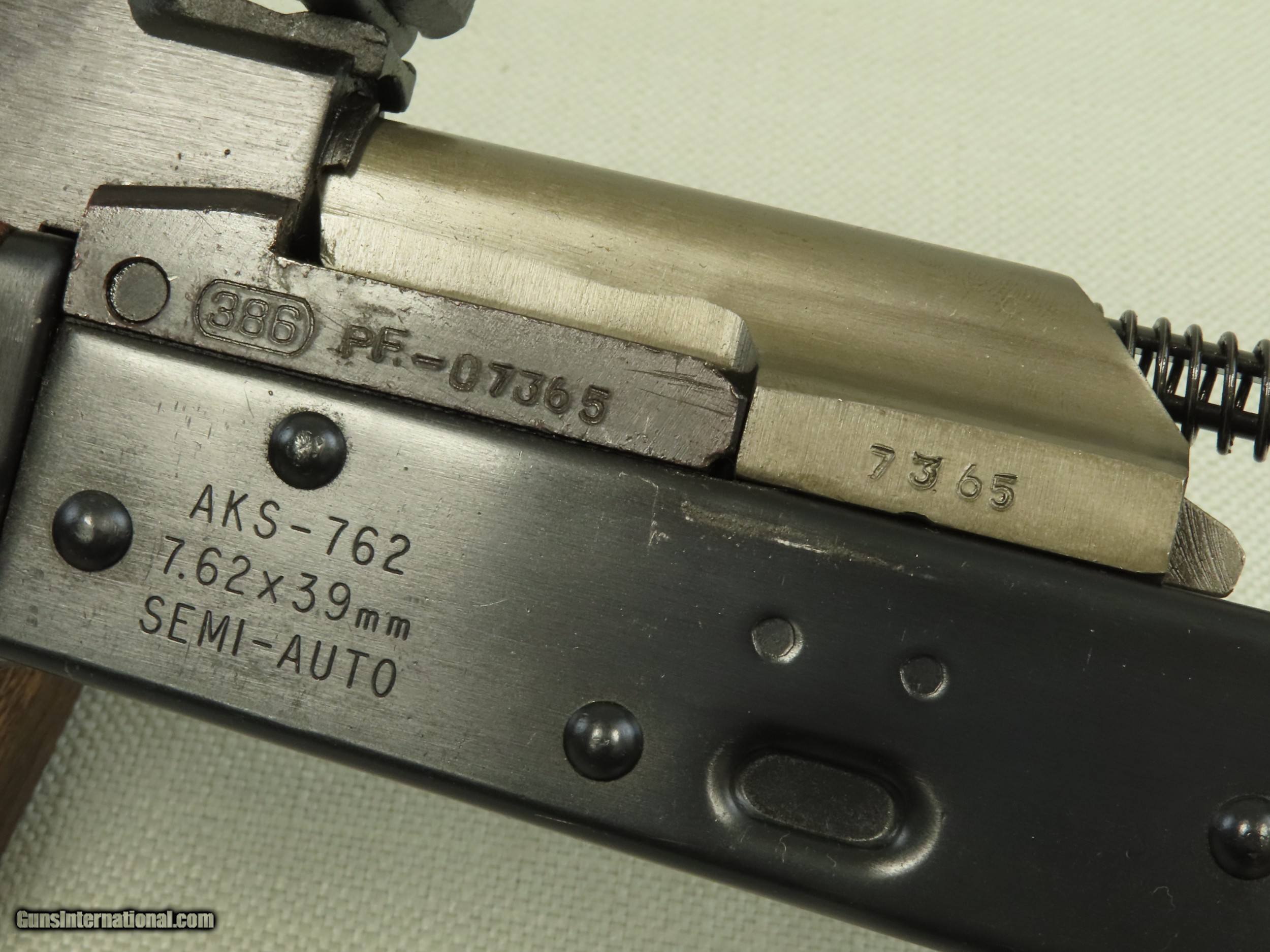 1988-1989 Vintage Pre-Ban Polytech (Oval 386) AKS-762 Double-Folder AK ...