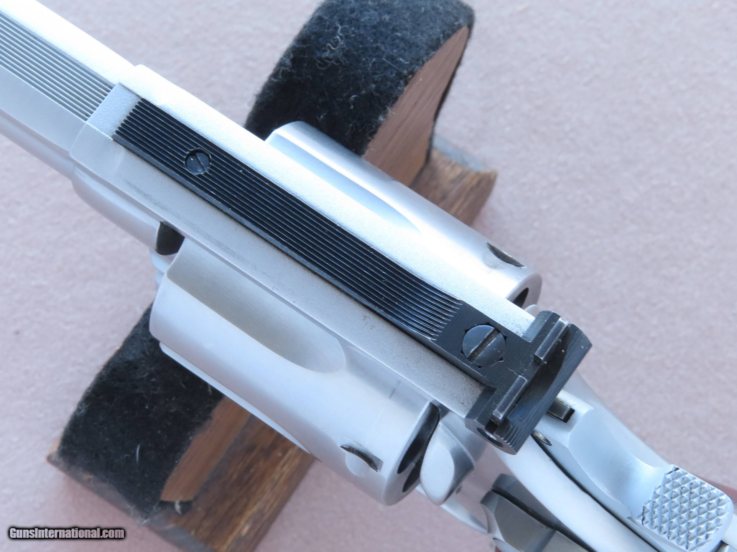 1985 Vintage Smith & Wesson Model 686 Distinguished Combat .357 Magnum ...