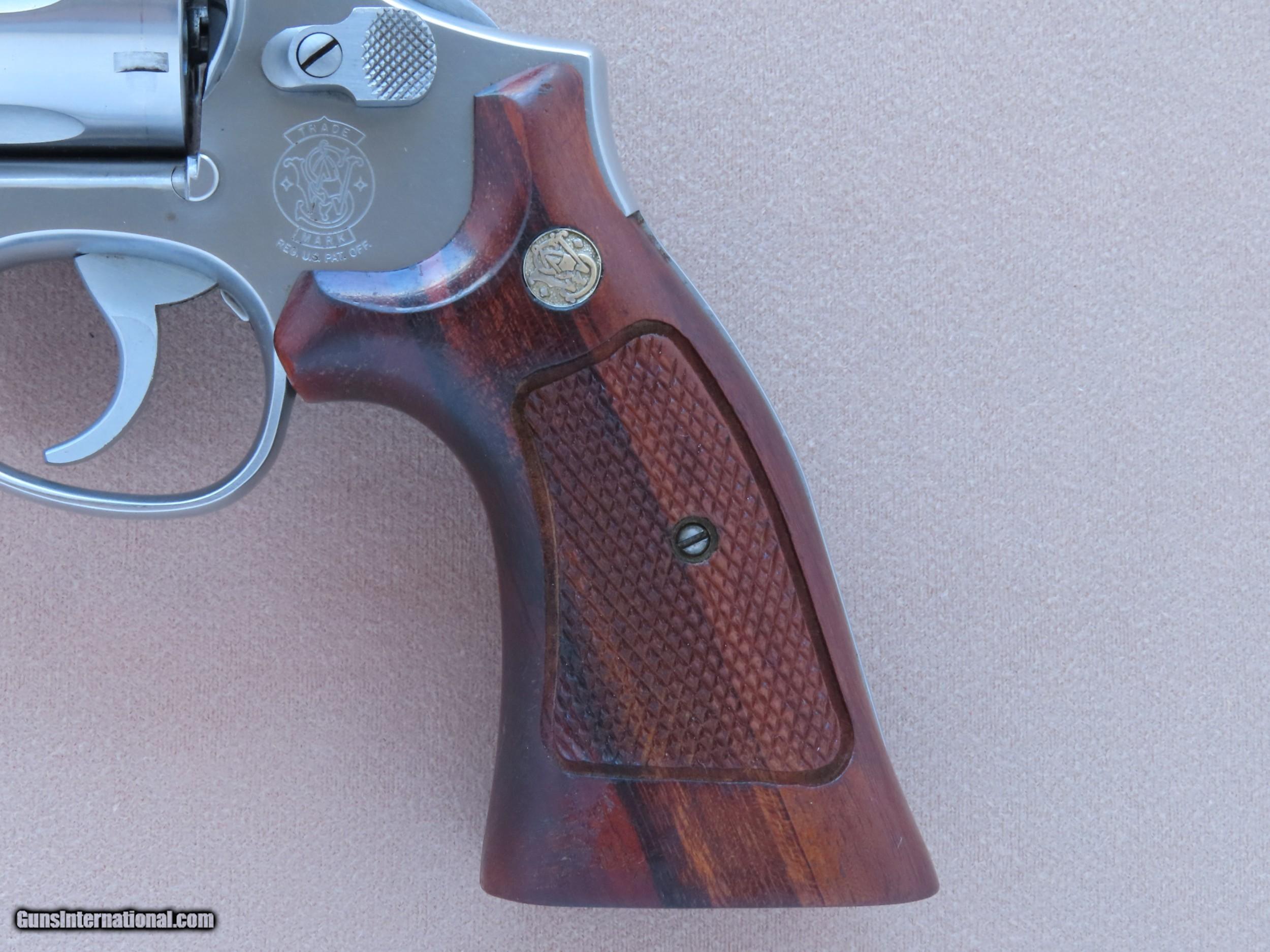 1985 Vintage Smith & Wesson Model 686 Distinguished Combat .357 Magnum ...