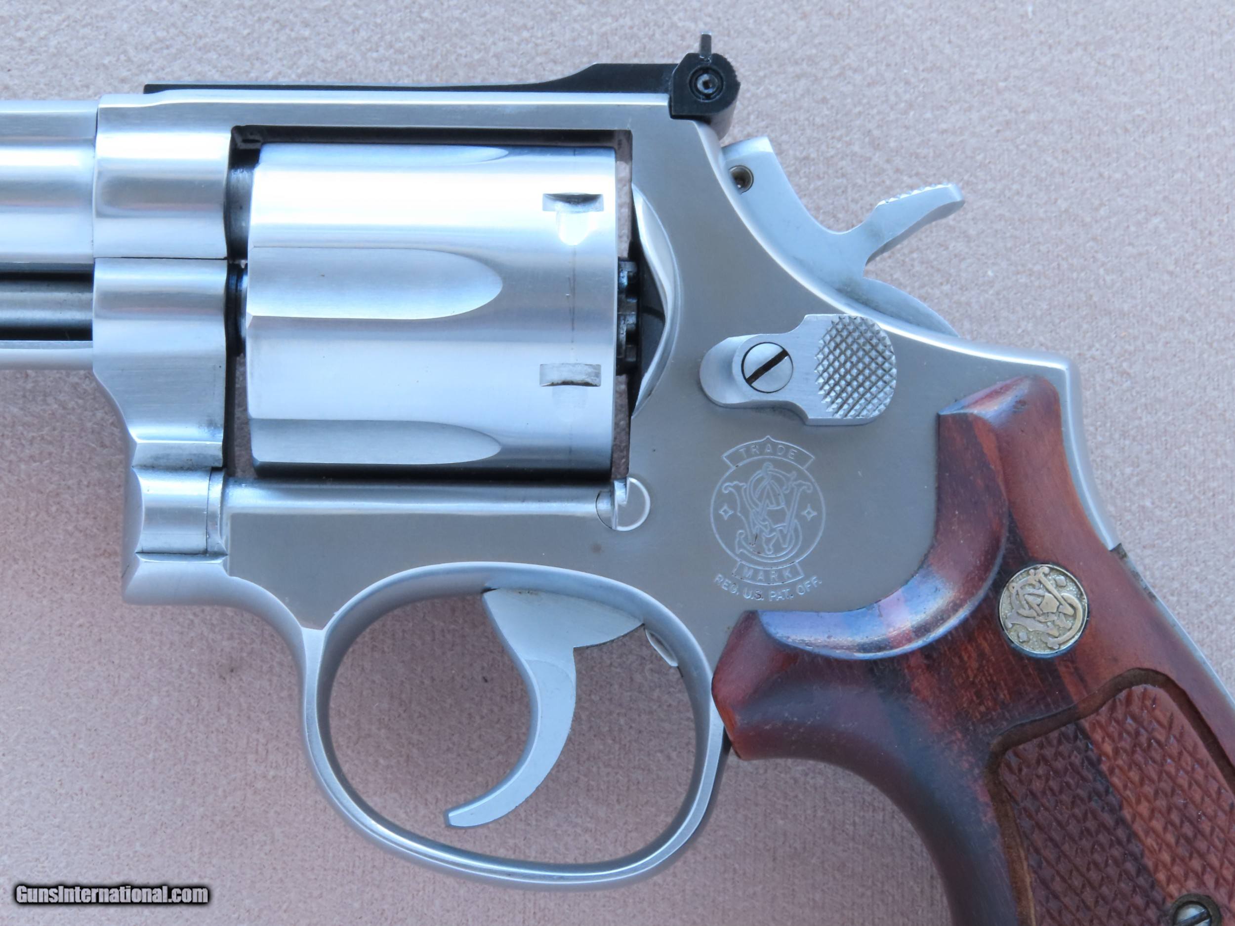 1985 Vintage Smith & Wesson Model 686 Distinguished Combat .357 Magnum ...