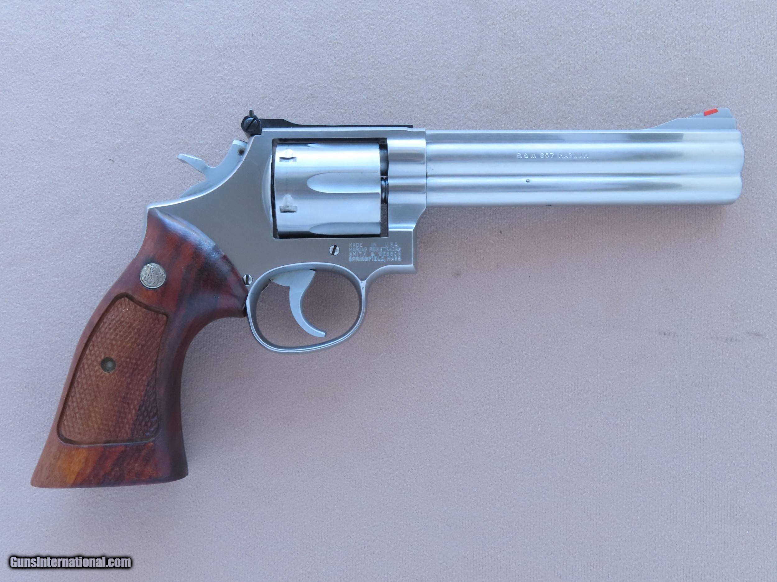 1985 Vintage Smith & Wesson Model 686 Distinguished Combat .357 Magnum ...