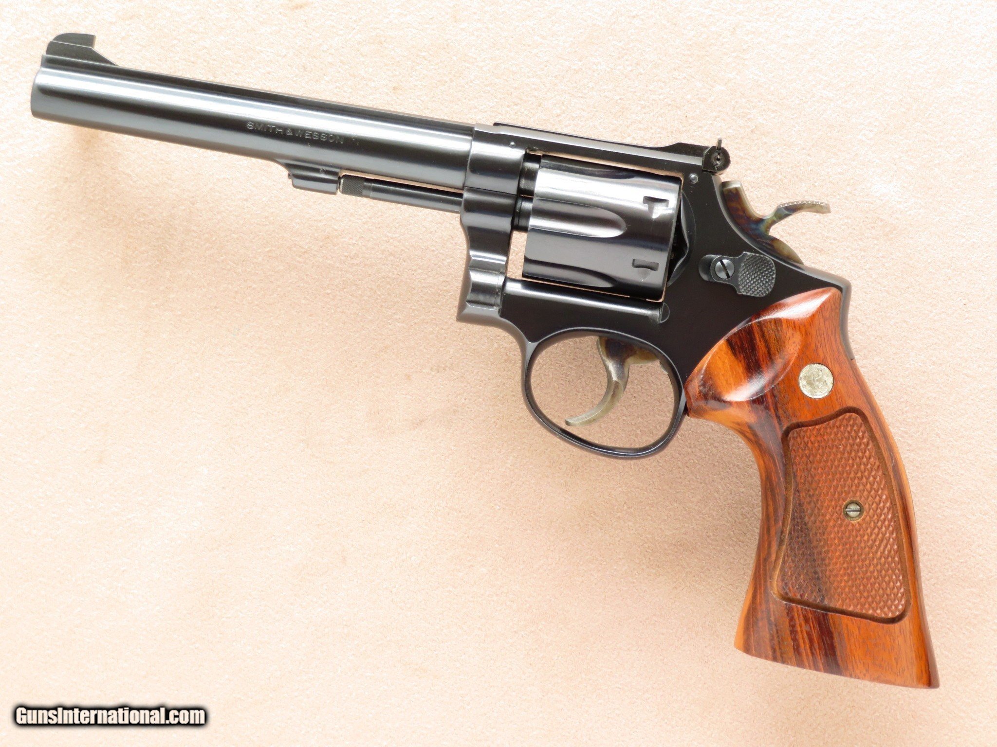 Smith & Wesson Model 17 K-22 Masterpiece, Cal. .22LR, 6 Inch Barrel ...