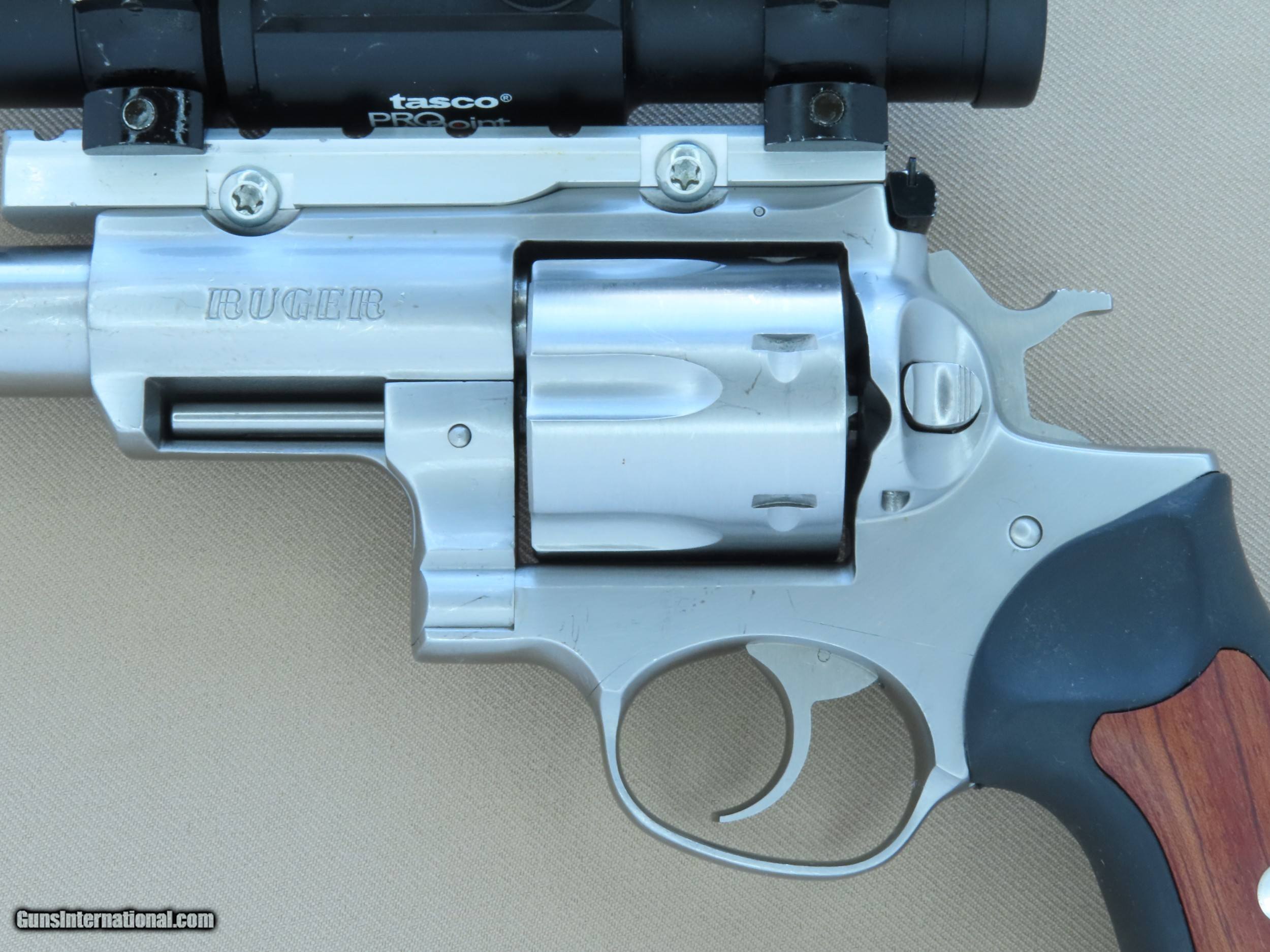 2002 Vintage Ruger Super Redhawk .44 Magnum Revolver w/ Tasco Propoint ...