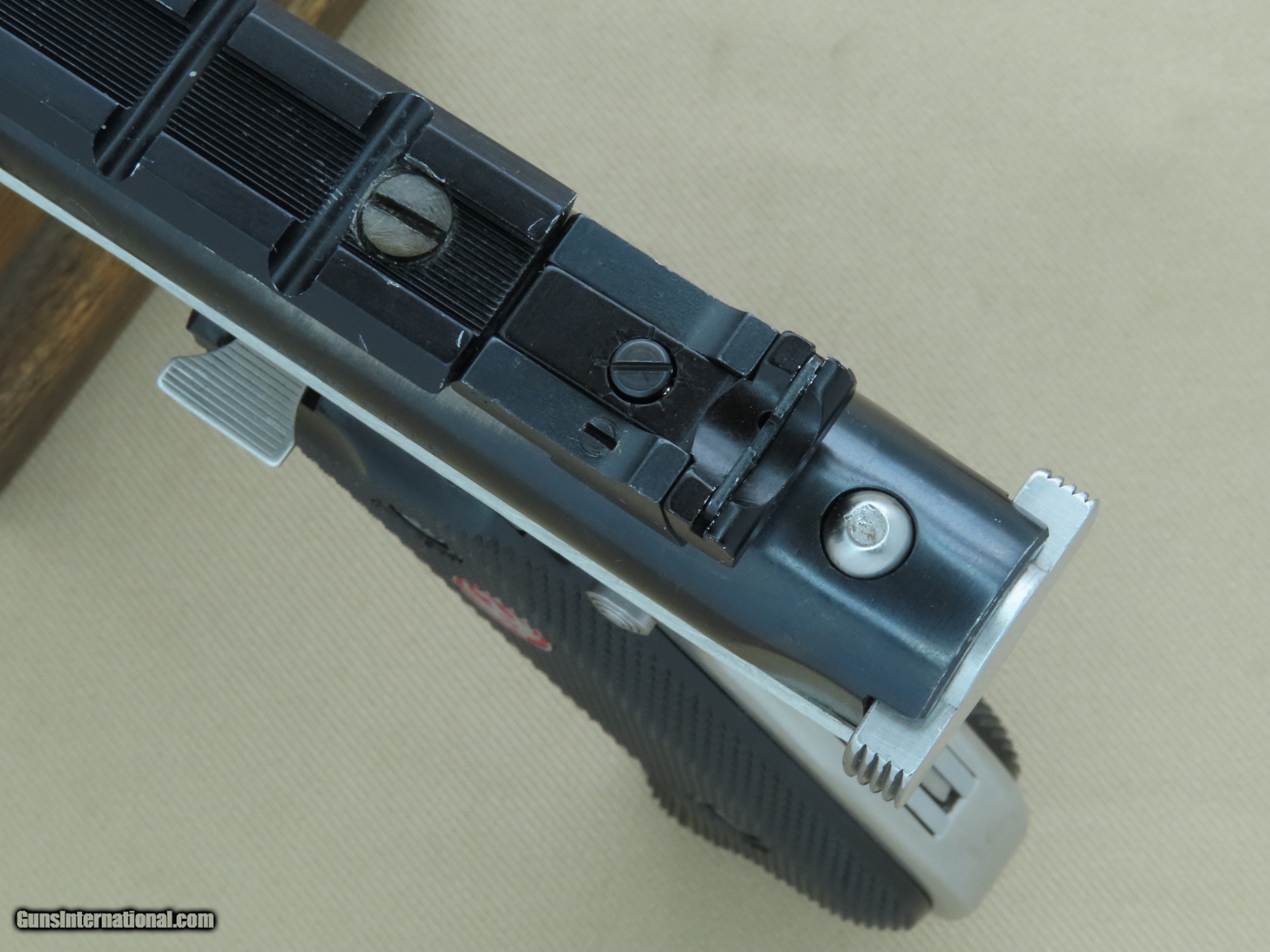 2000 Vintage Customized Ruger Mark II Two-Tone .22 Caliber Target ...